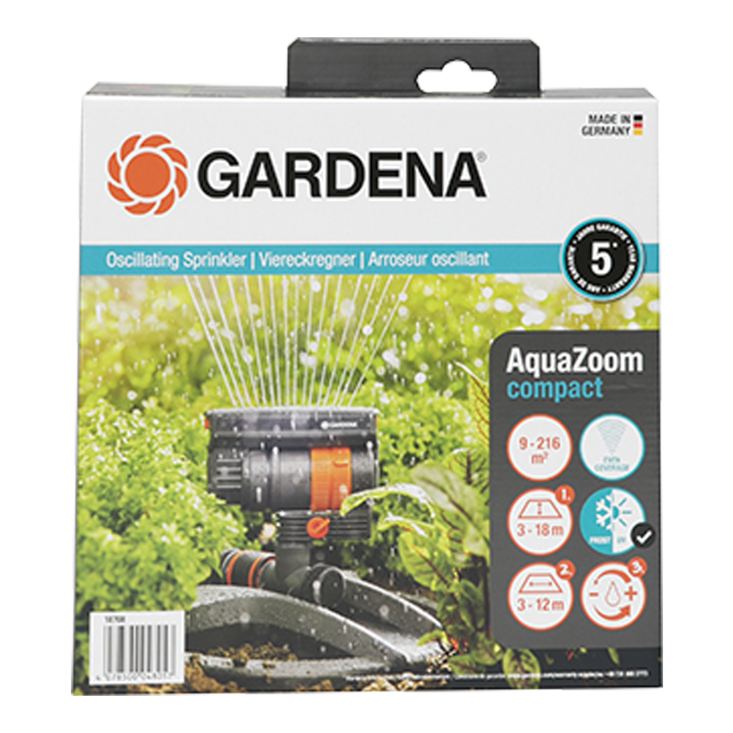 Aspersor oscilante GARDENA abs para 216 m2 | Leroy Merlin