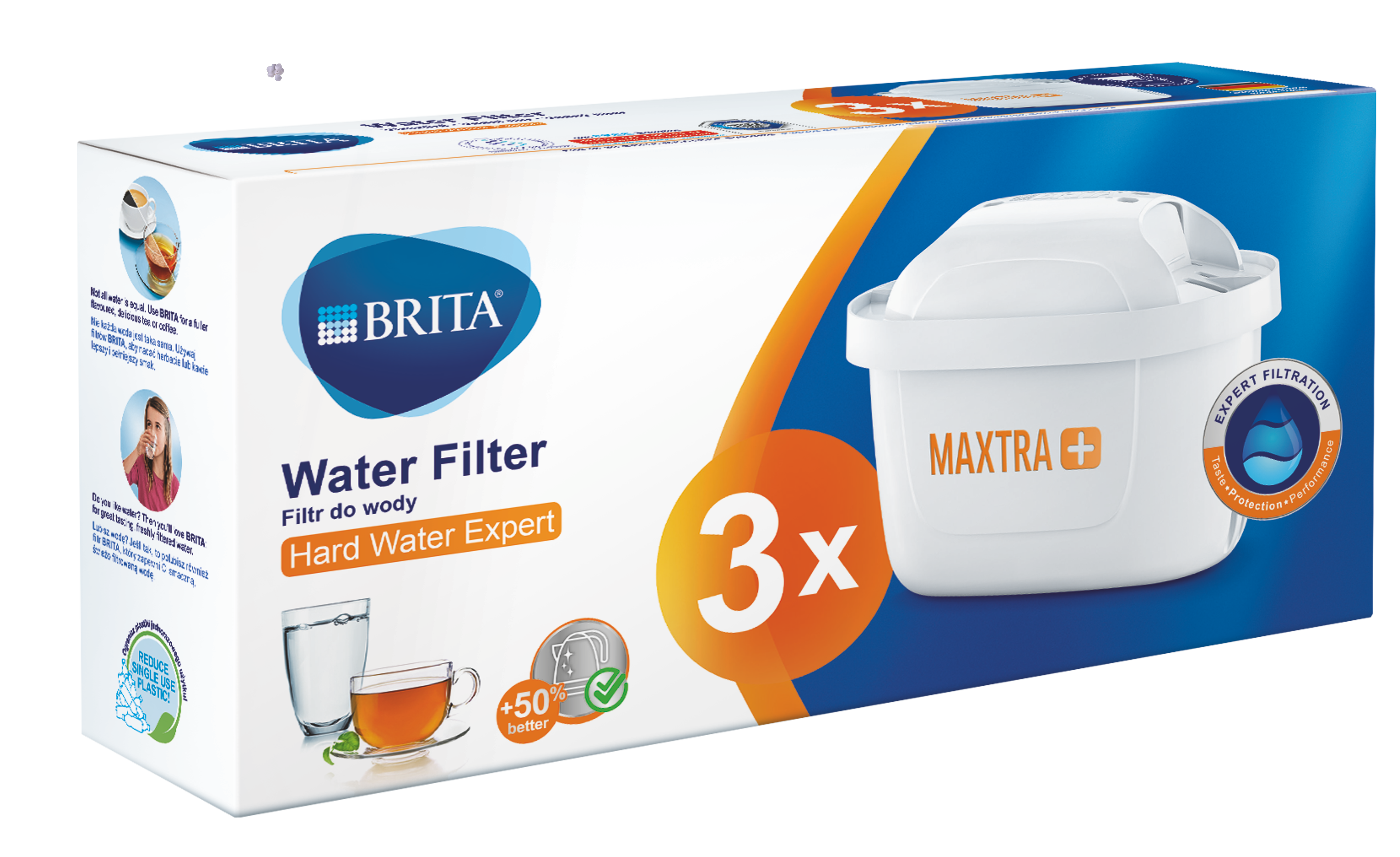 Filtr do wody Maxtra+ Hard Water Expert 3 szt. Brita - Leroy Merlin