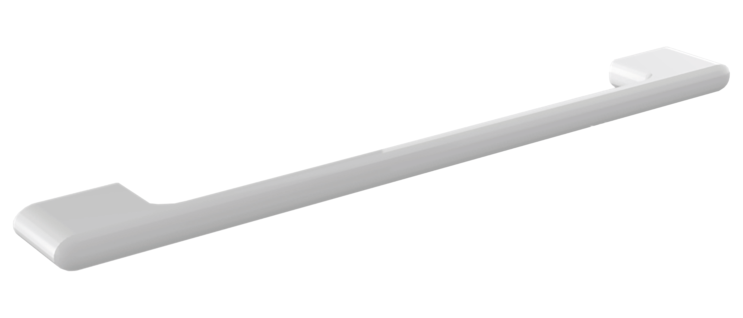 1 Tirador de mueble INSPIRE blanco distancia entre tornillos 192 mm ...
