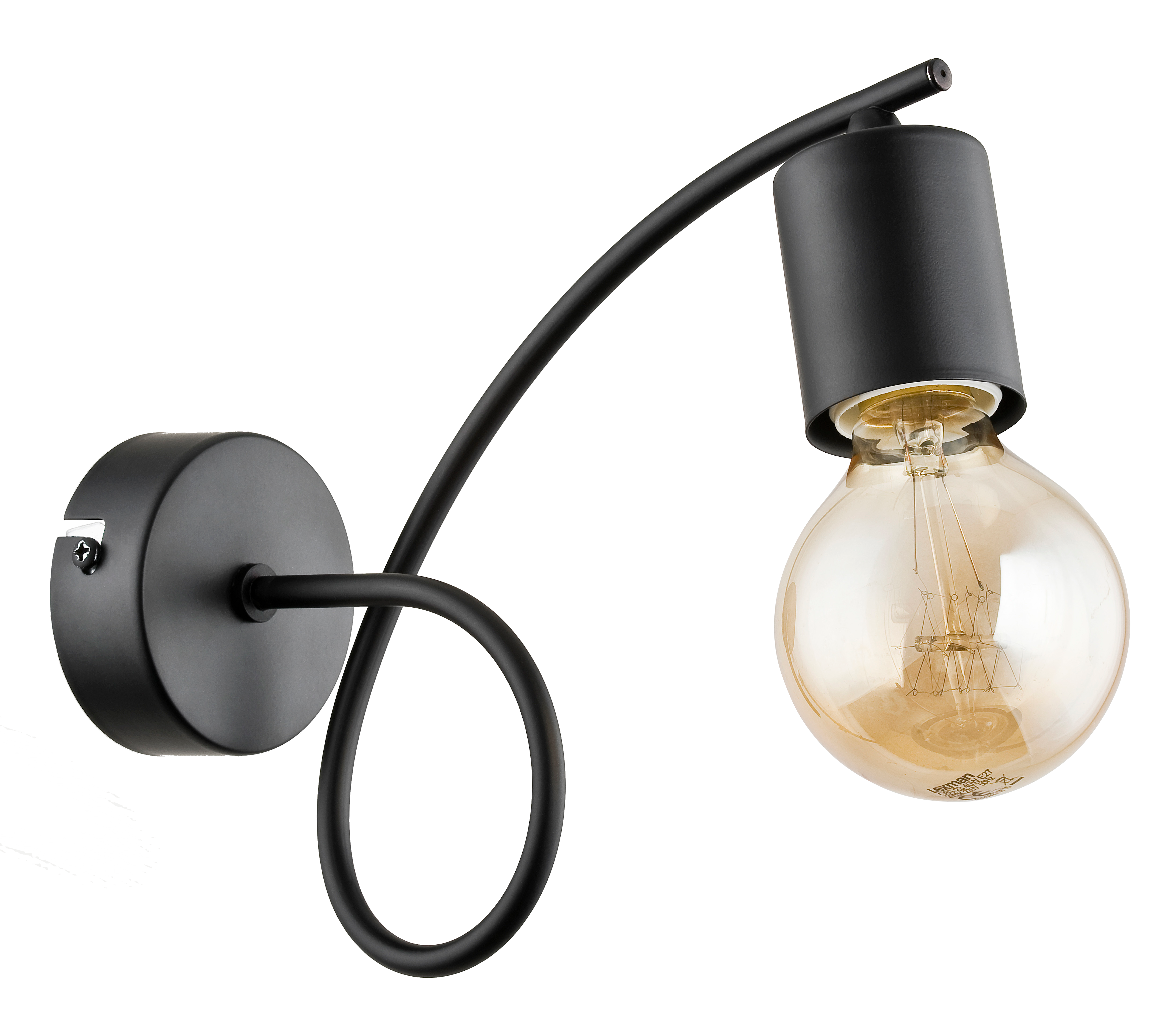 Kinkiet TANGO czarny E27 ALFA - Leroy Merlin