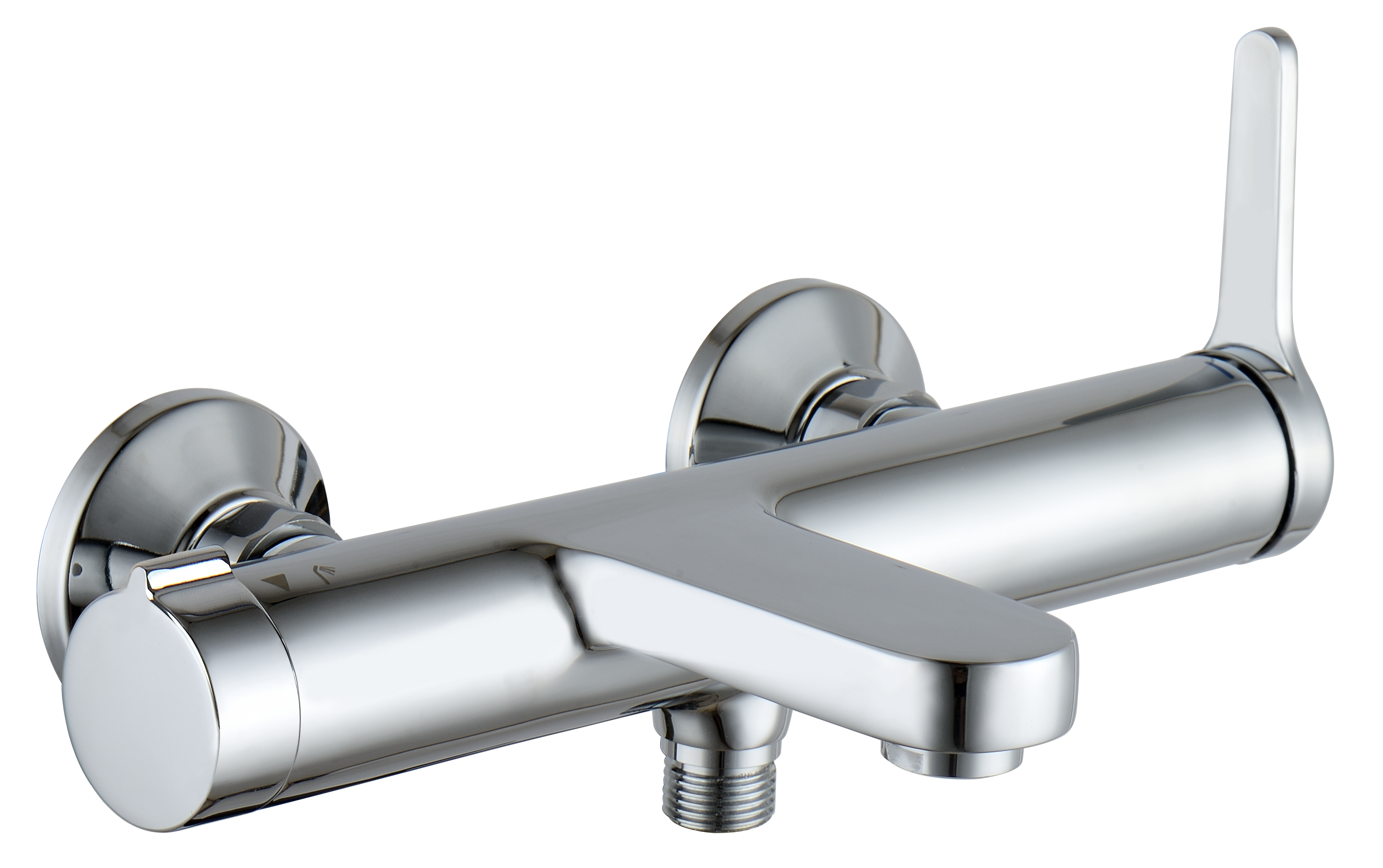 Grifo bañera monomando SENSEA Essential cromado | Leroy Merlin