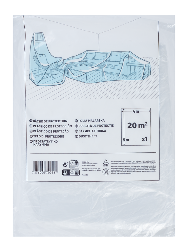 Papel y cartón de protección: Pinta sin manchas