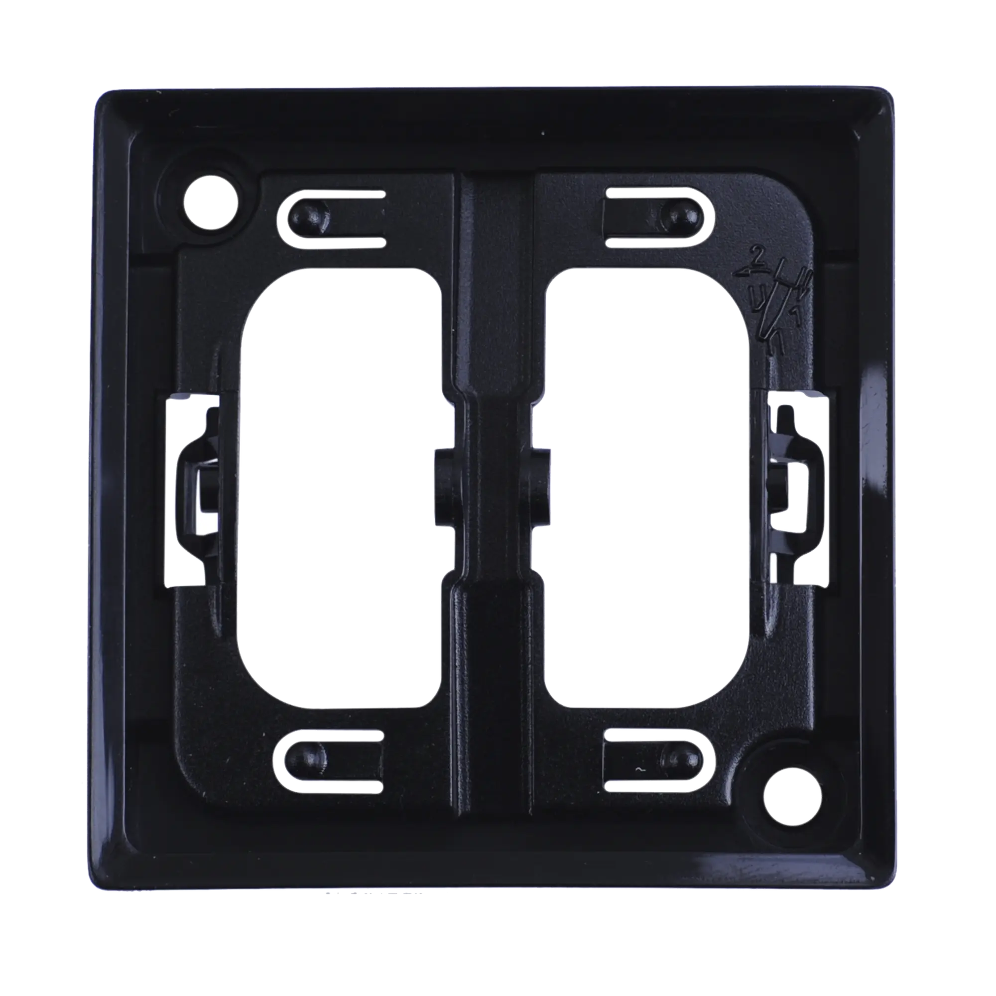 Ramka pojedyncza OZDOBNA CZARNA do włącznika ROSA POLMARK - Leroy Merlin