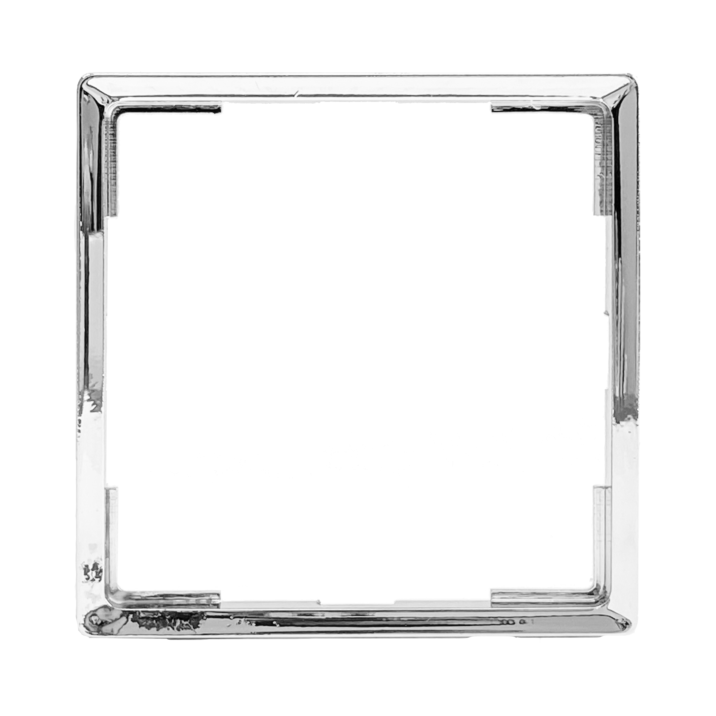 Ramka pojedyncza OZDOBNA CHROM do gniazd ROSA POLMARK - Leroy Merlin