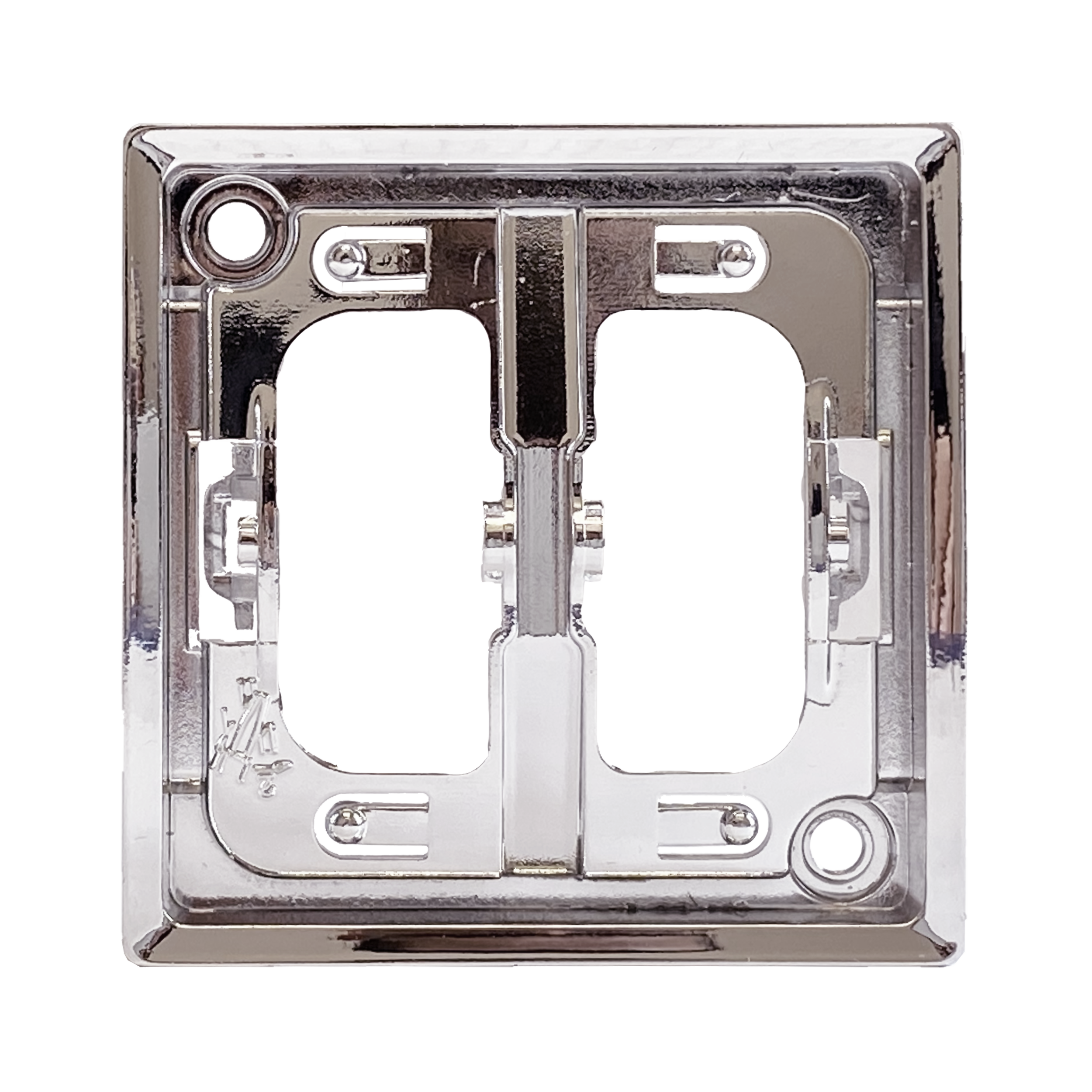 Ramka pojedyncza OZDOBNA CHROM do włącznika ROSA POLMARK - Leroy Merlin