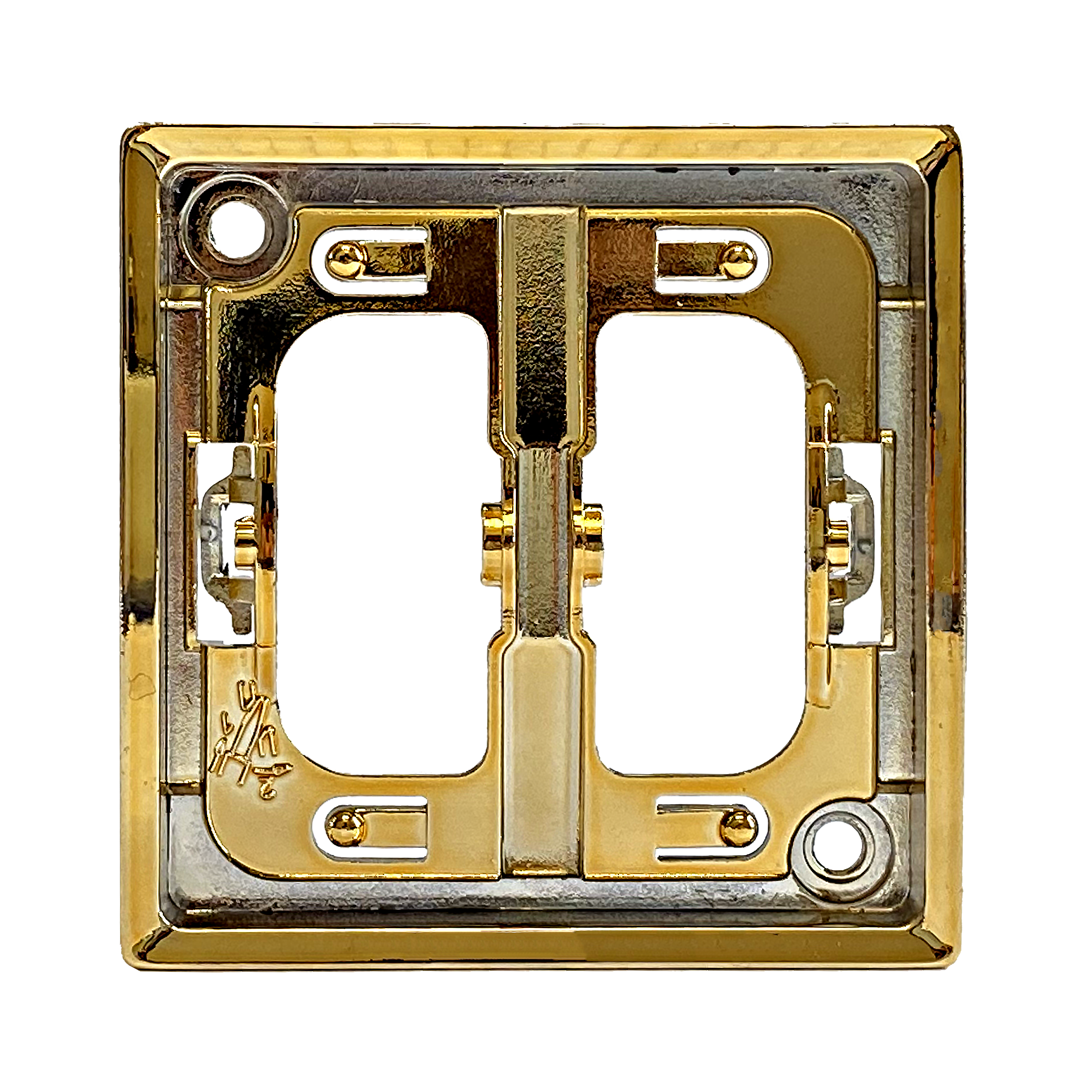 Ramka pojedyncza OZDOBNA ZŁOTA do włącznika ROSA POLMARK - Leroy Merlin