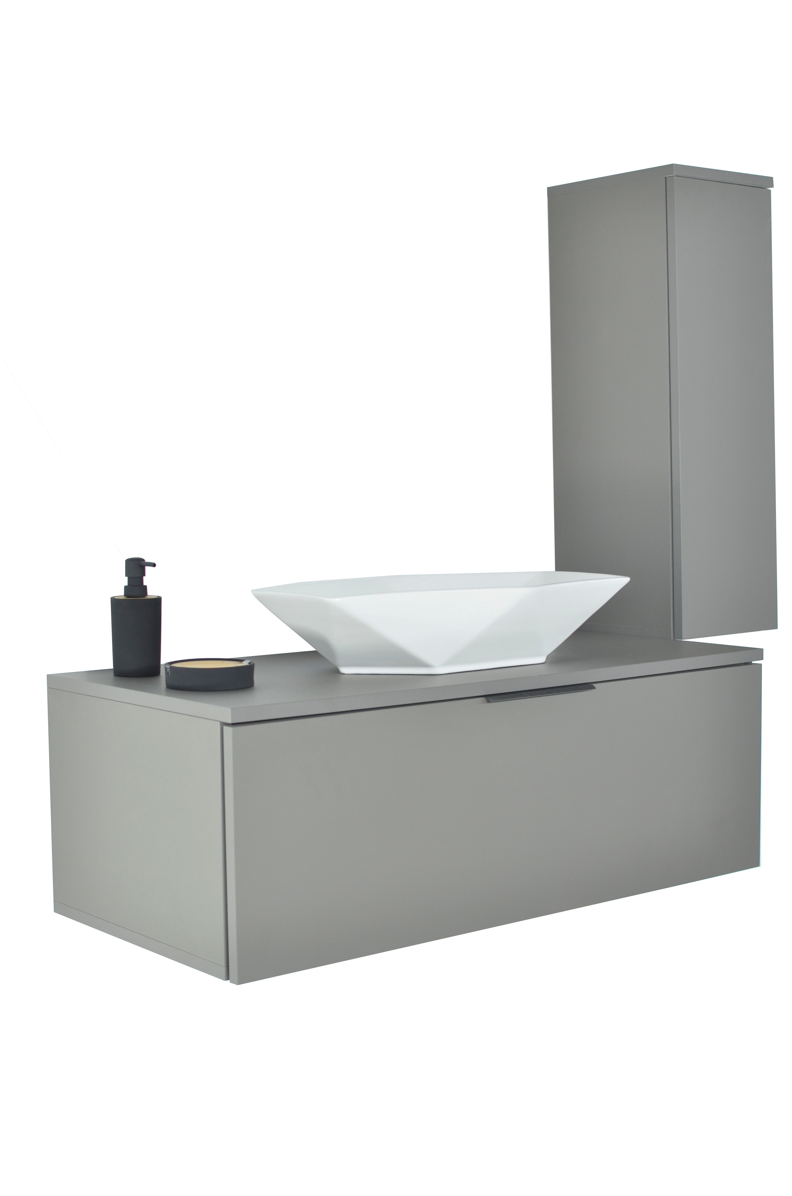 Szafka pod umywalkę Matt 100 Addax - Leroy Merlin