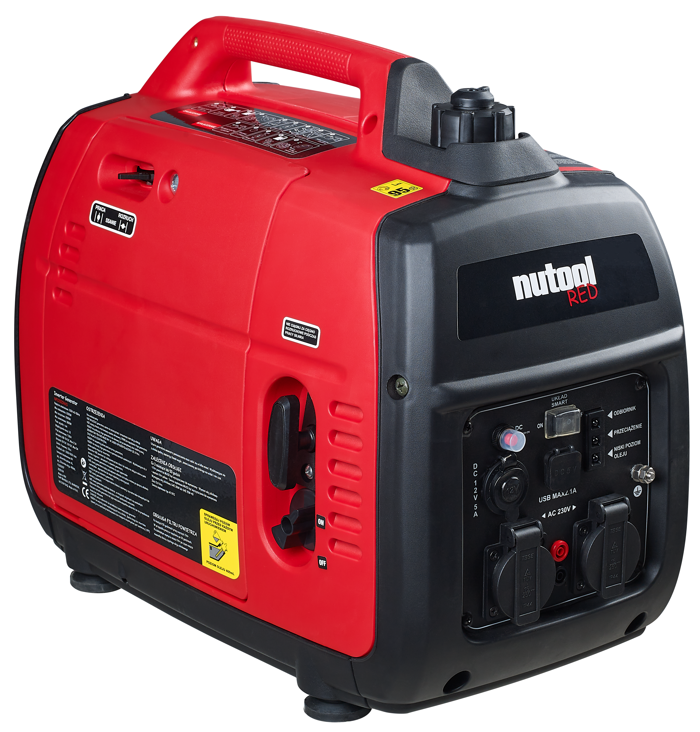 Agregat prądotwórczy inwerterowy NUTOOL NP2200INVS 2.2 kW - Leroy Merlin