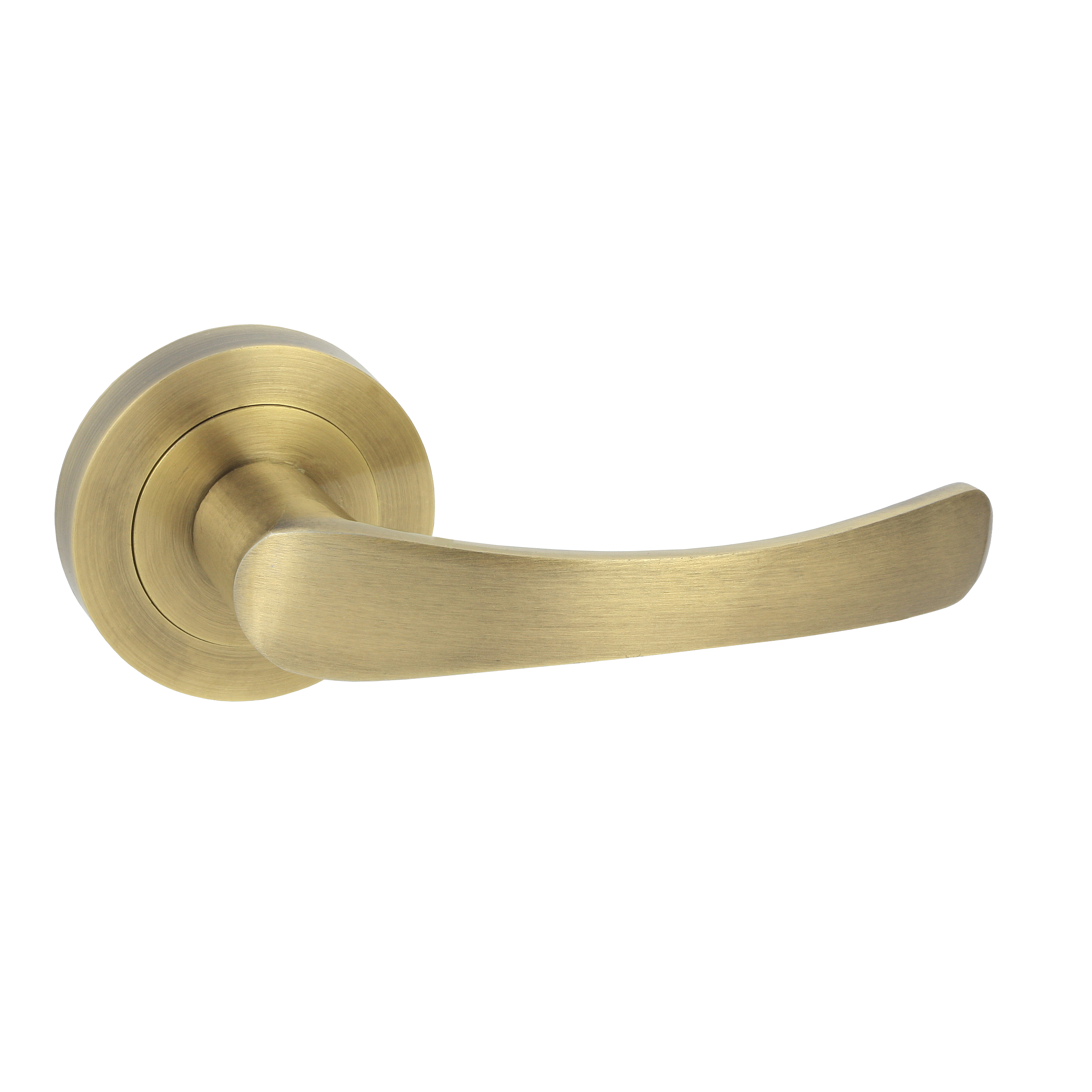 Klamka do drzwi wewnętrznych na rozecie Nova Patyna Domino - Leroy Merlin