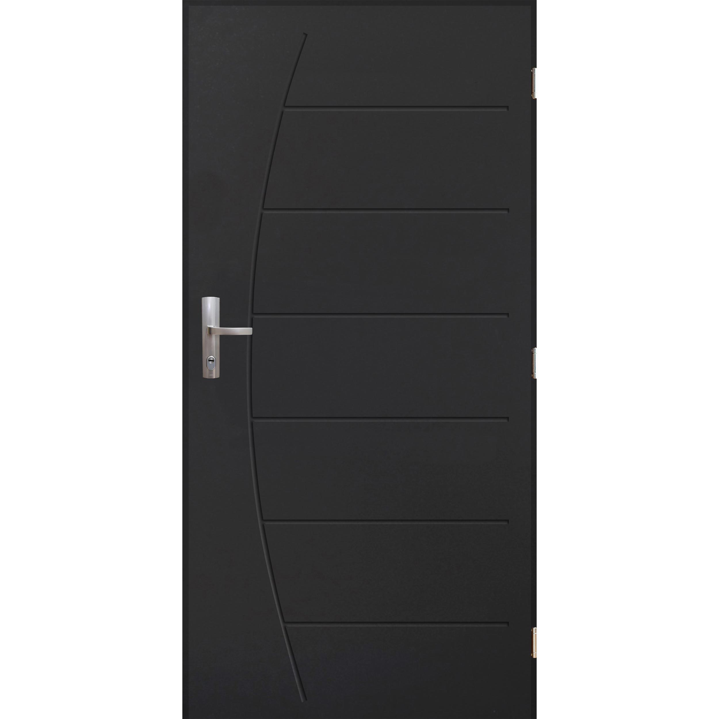 Drzwi zewnętrzne stalowe wejściowe antywłamaniowe RC3 Metz 90 prawe ...