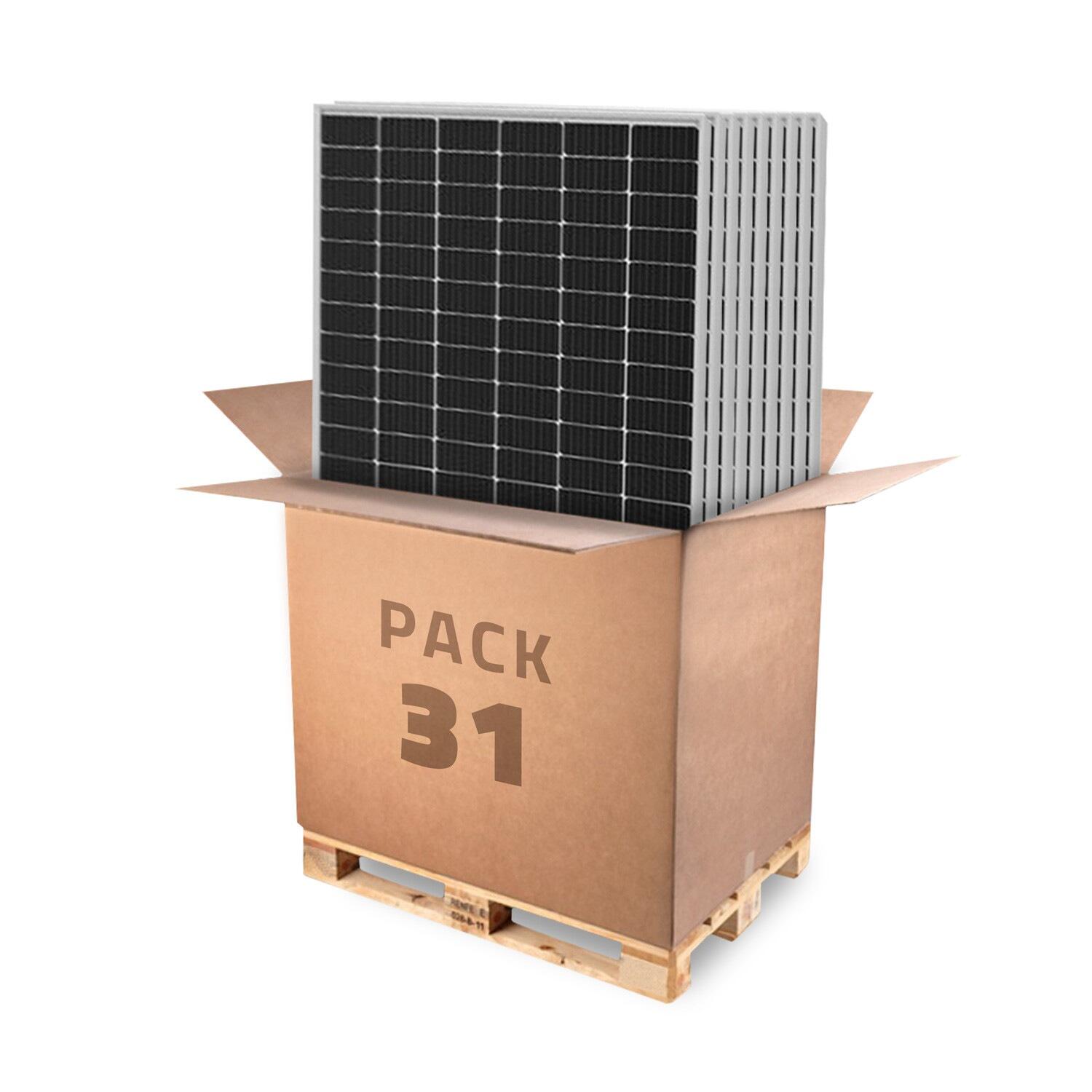 Palet de 31 paneles solares RISEN 450W | Leroy Merlin