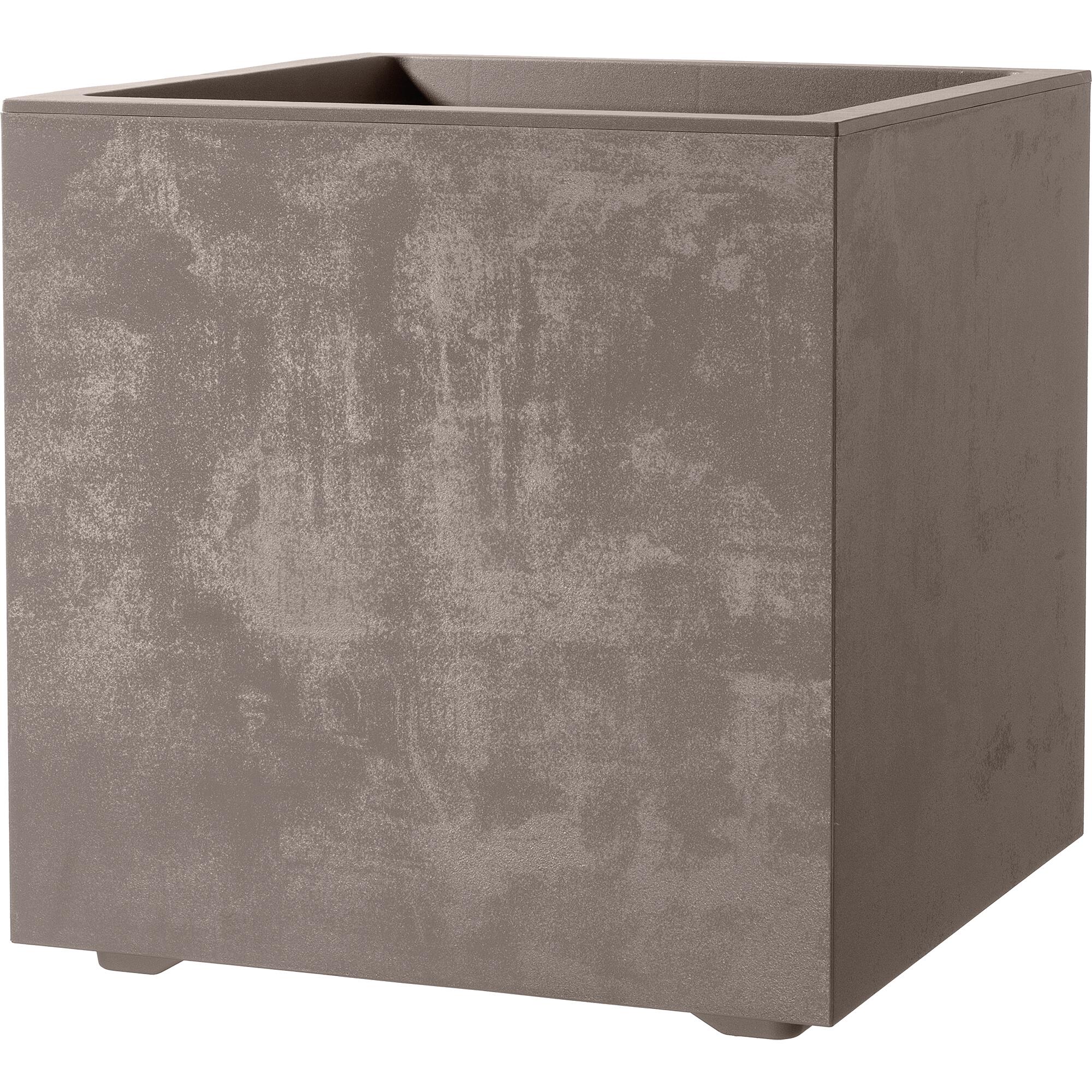 Maceta de plástico Millennium 39x39 cm Sandstone | Leroy Merlin