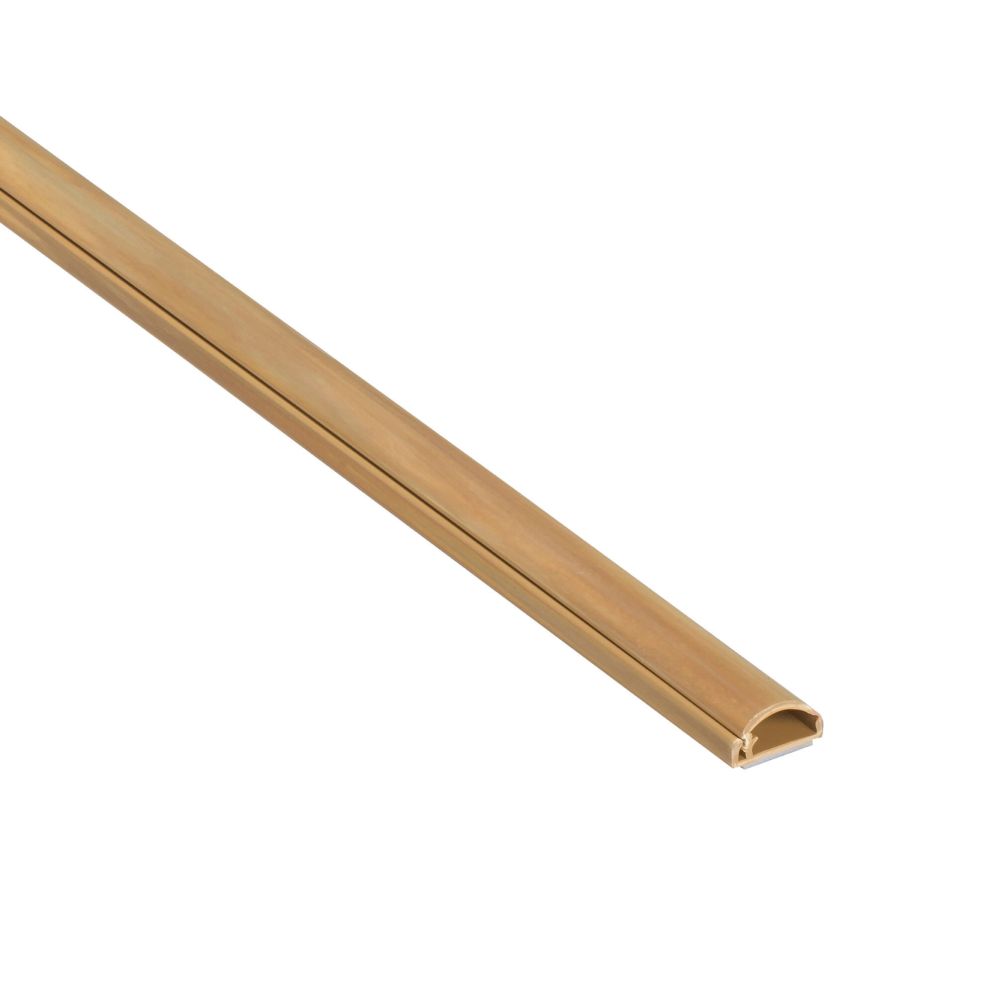 Canaleta semicircular D-LINE madera 16x8 mm de 2 m | Leroy Merlin