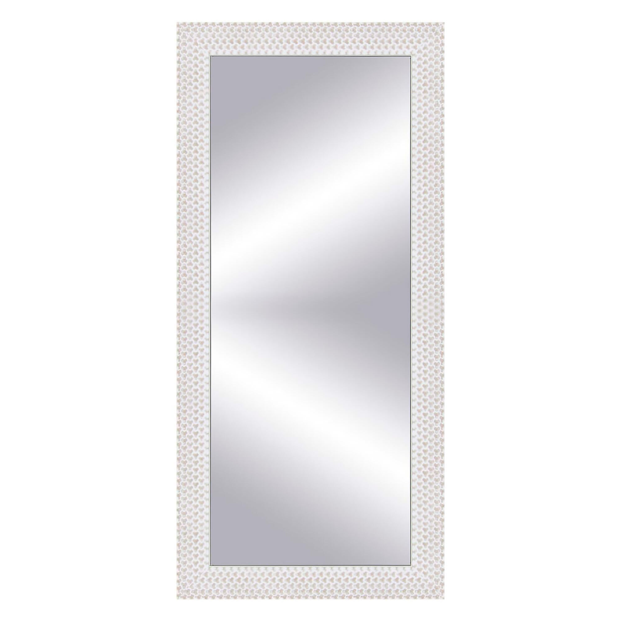 Espejo enmarcado rectangular Ep 221 blanco 70 x170 cm | Leroy Merlin