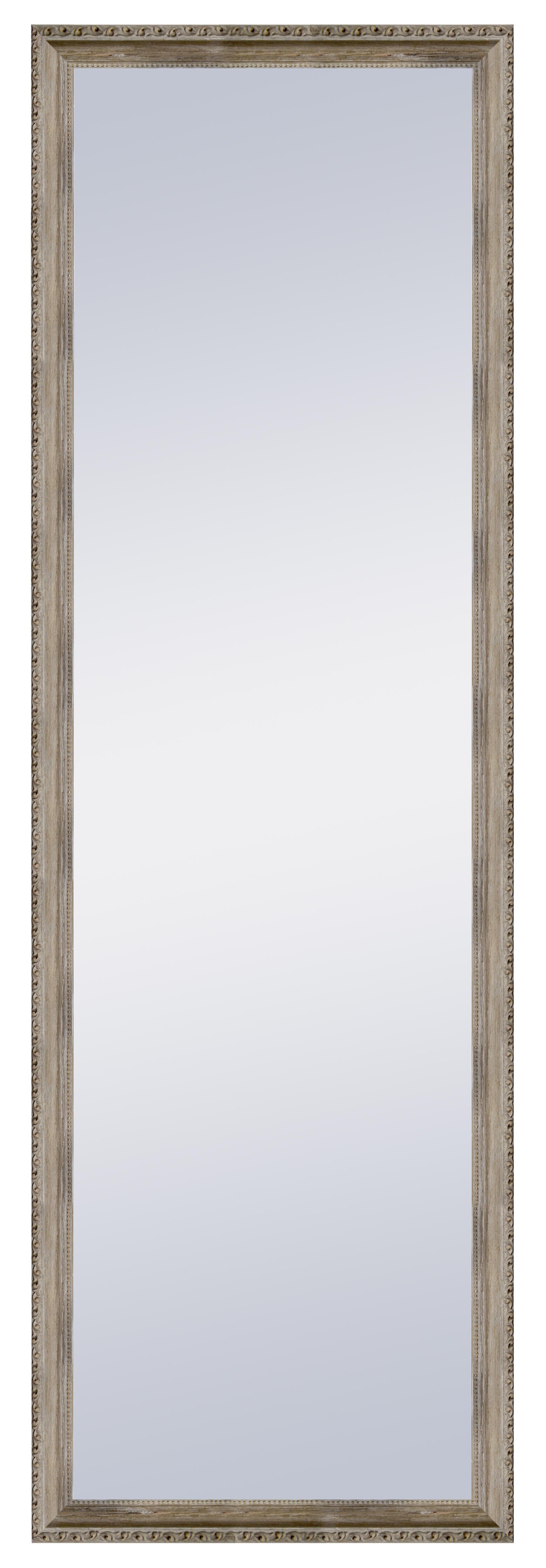 Espejo enmarcado de pared o suelo rectangular Claudia madera marrón ...