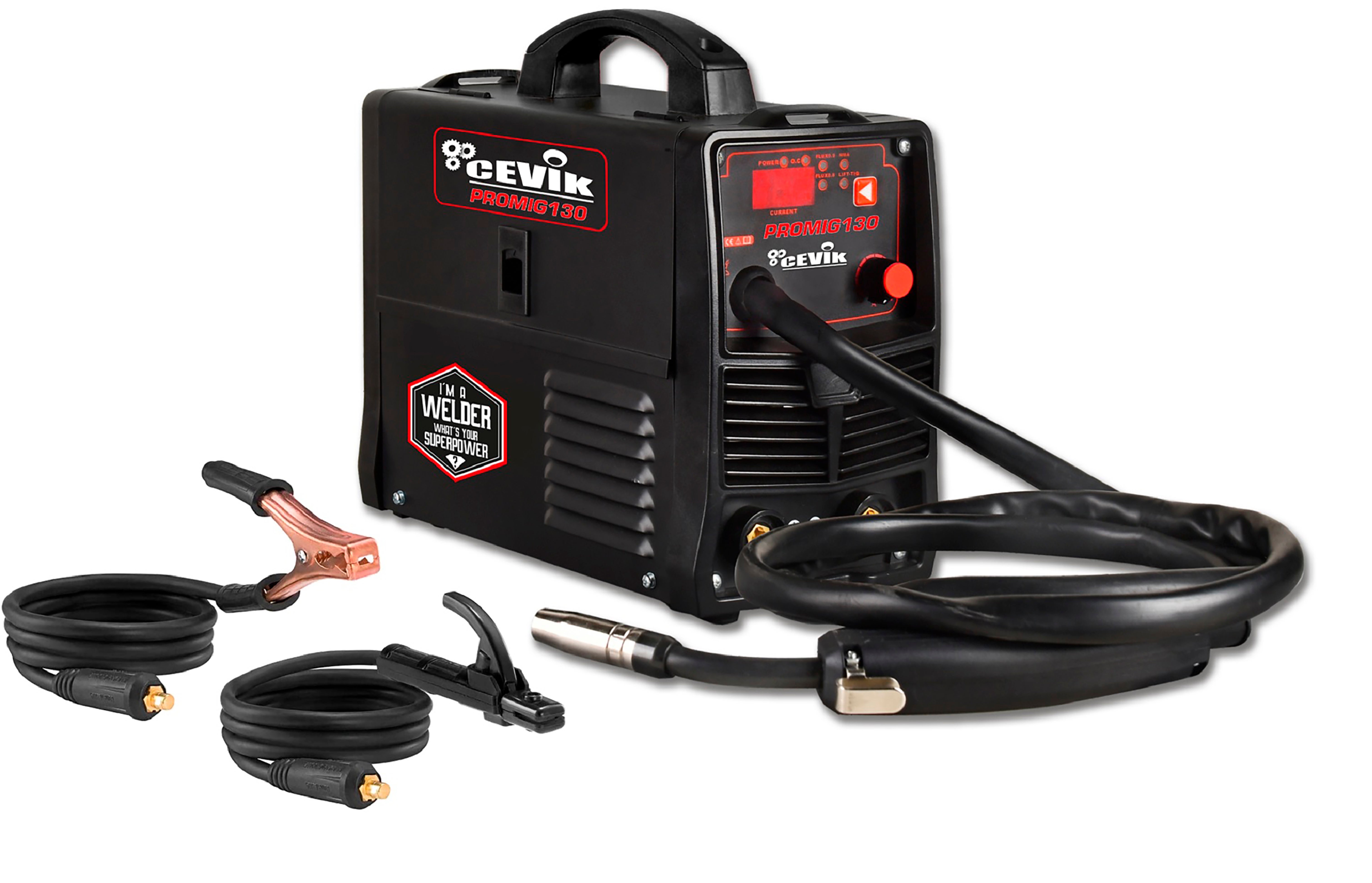 Soldador inverter multifunción PROMIG 130 CEVIK | Leroy Merlin