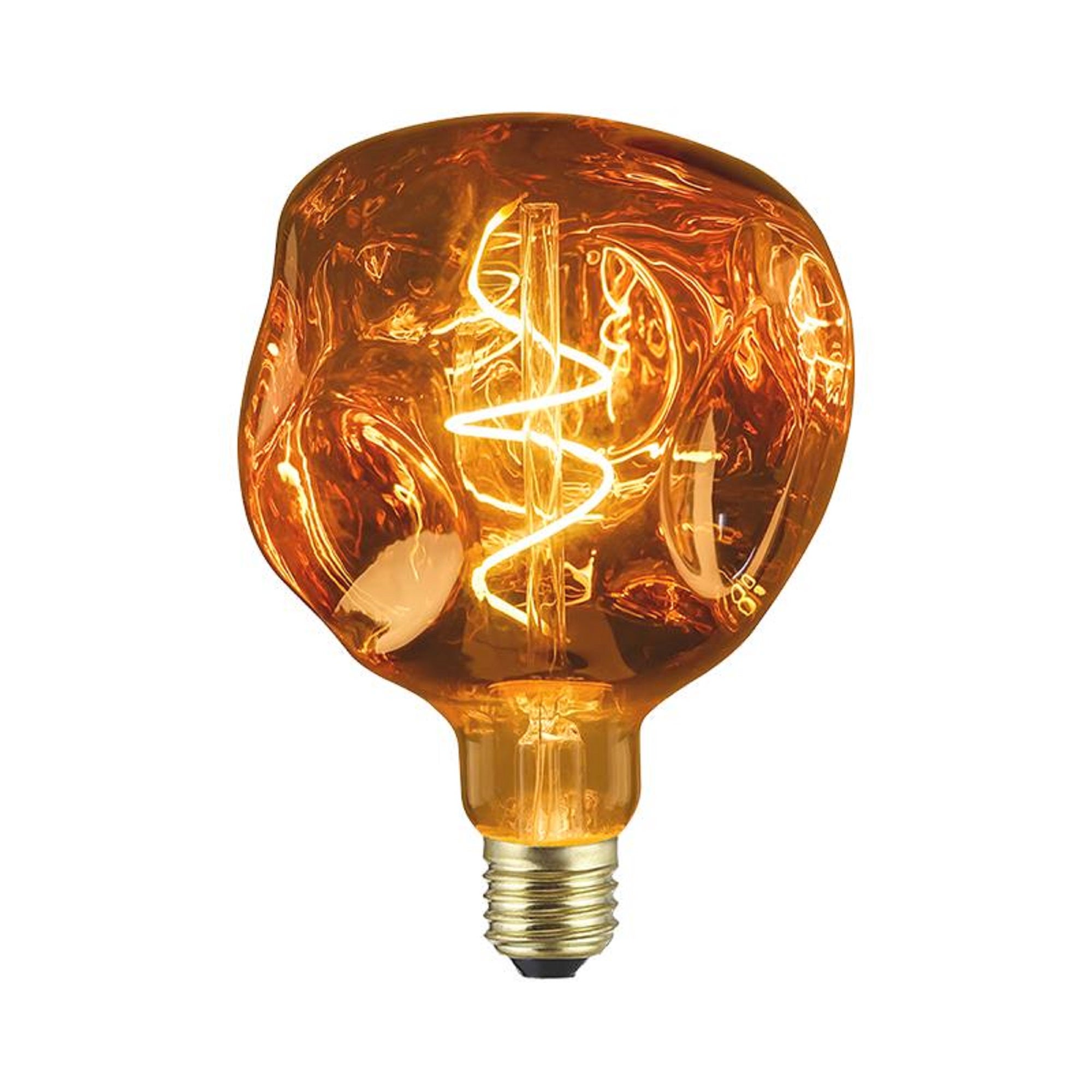 Bombilla LED filamento E27 Esférico 4W 120lm | Leroy Merlin