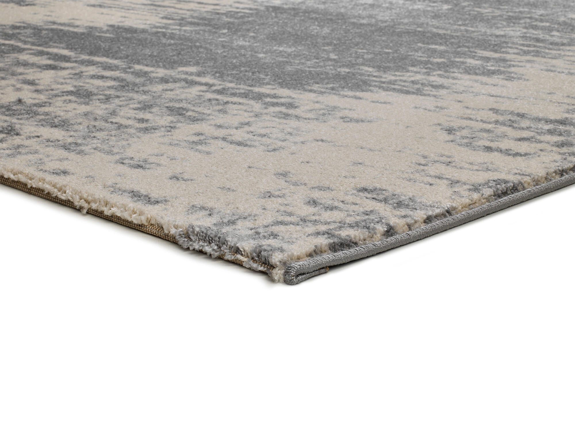 Alfombra polipropileno Strech Sunset gris 160x230cm | Leroy Merlin