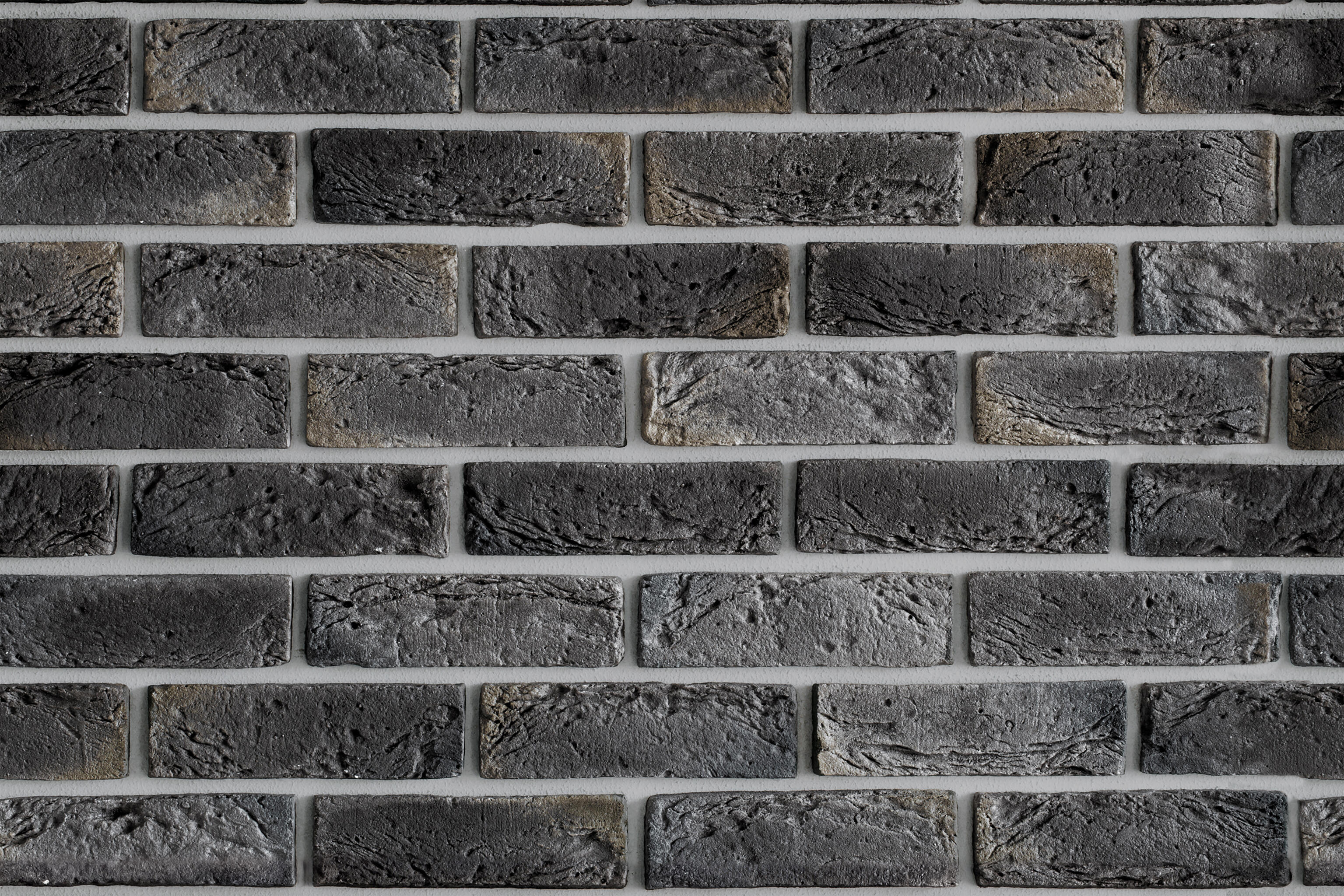 Revestimiento adhesivo mural imitación piedra gris Arcilla Antracita ...