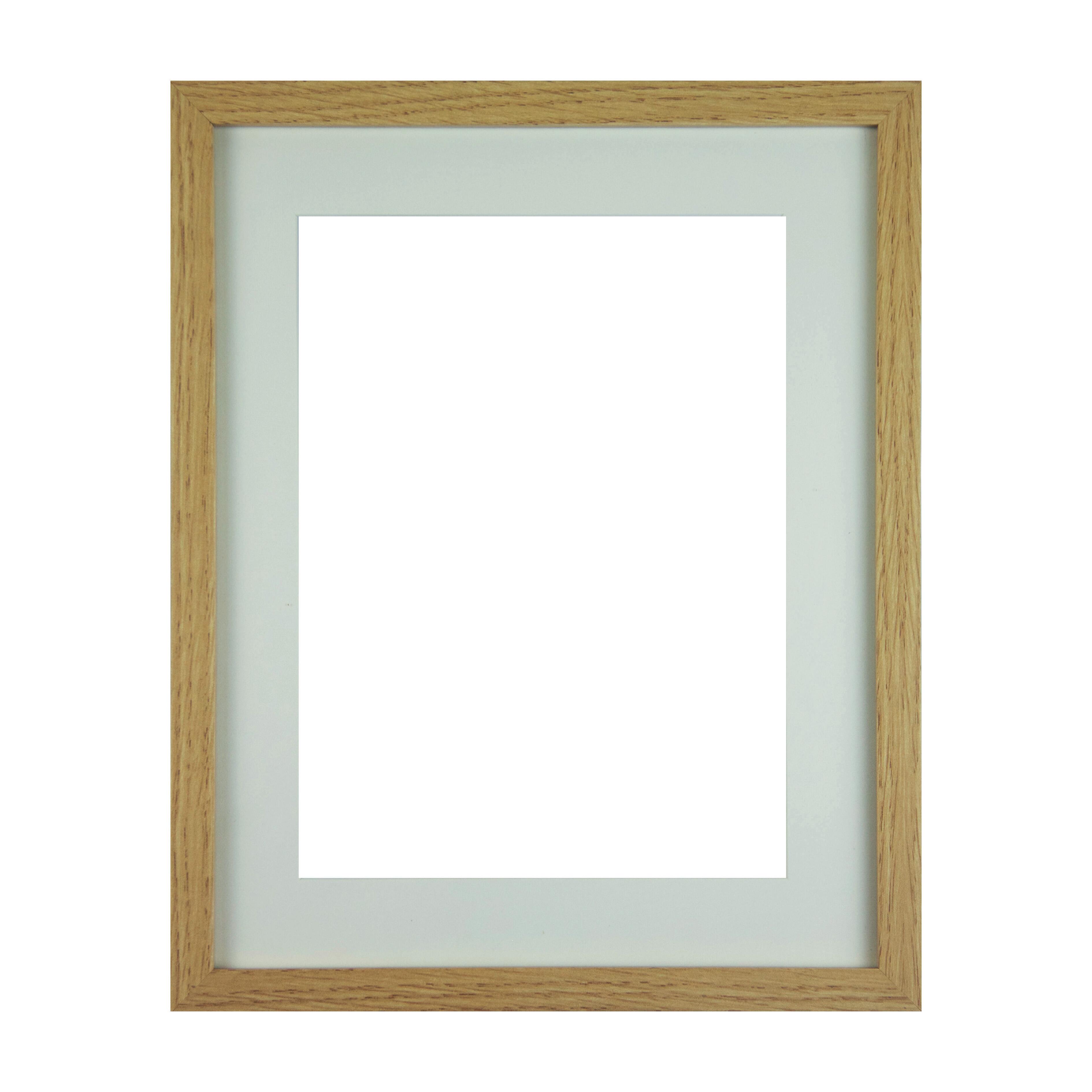 Marco con passe partout INSPIRE Milo roble 24 x 30cm | Leroy Merlin