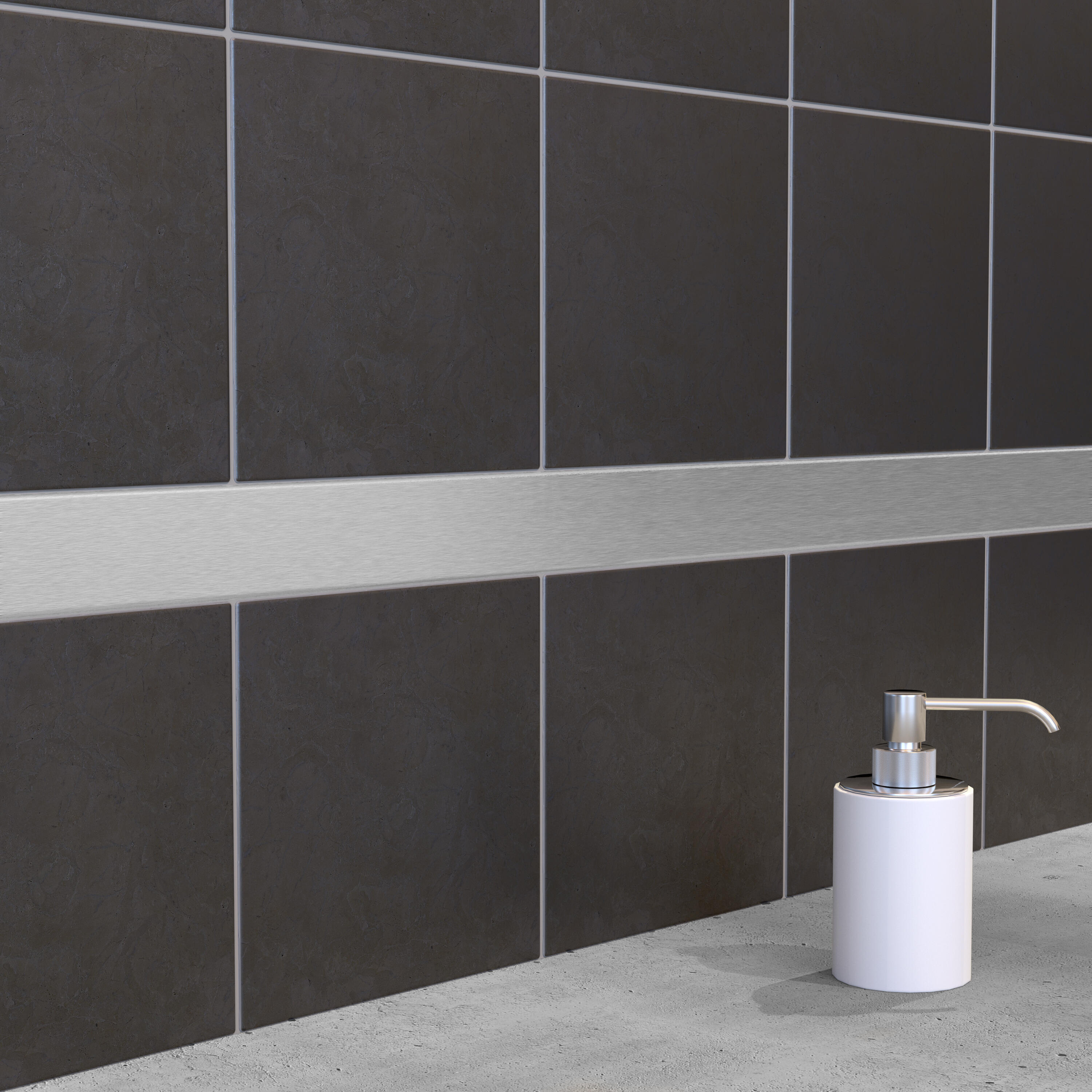 Mat inox L.250 cm | Leroy Merlin