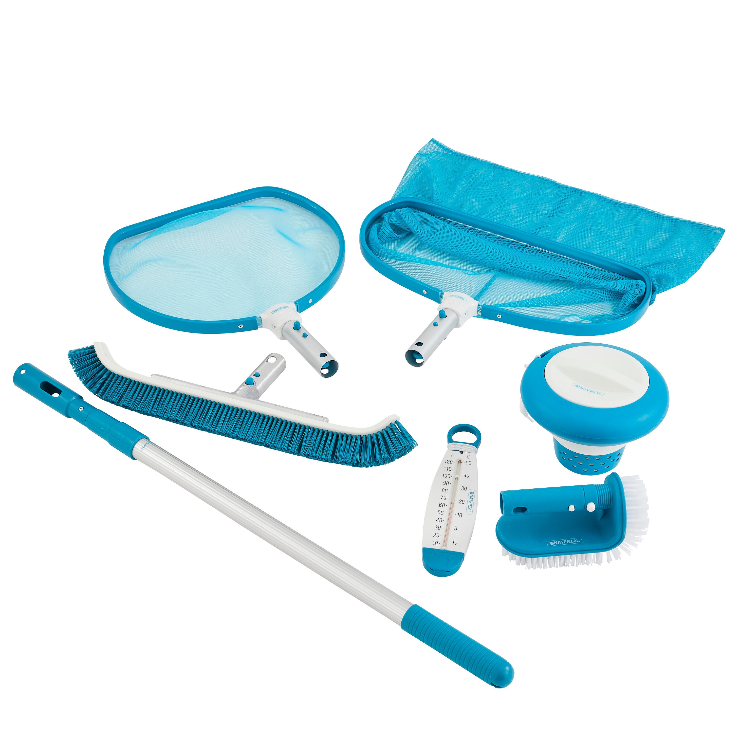 Kit d'entretien piscine 7 accessoires NATERIAL | Leroy Merlin