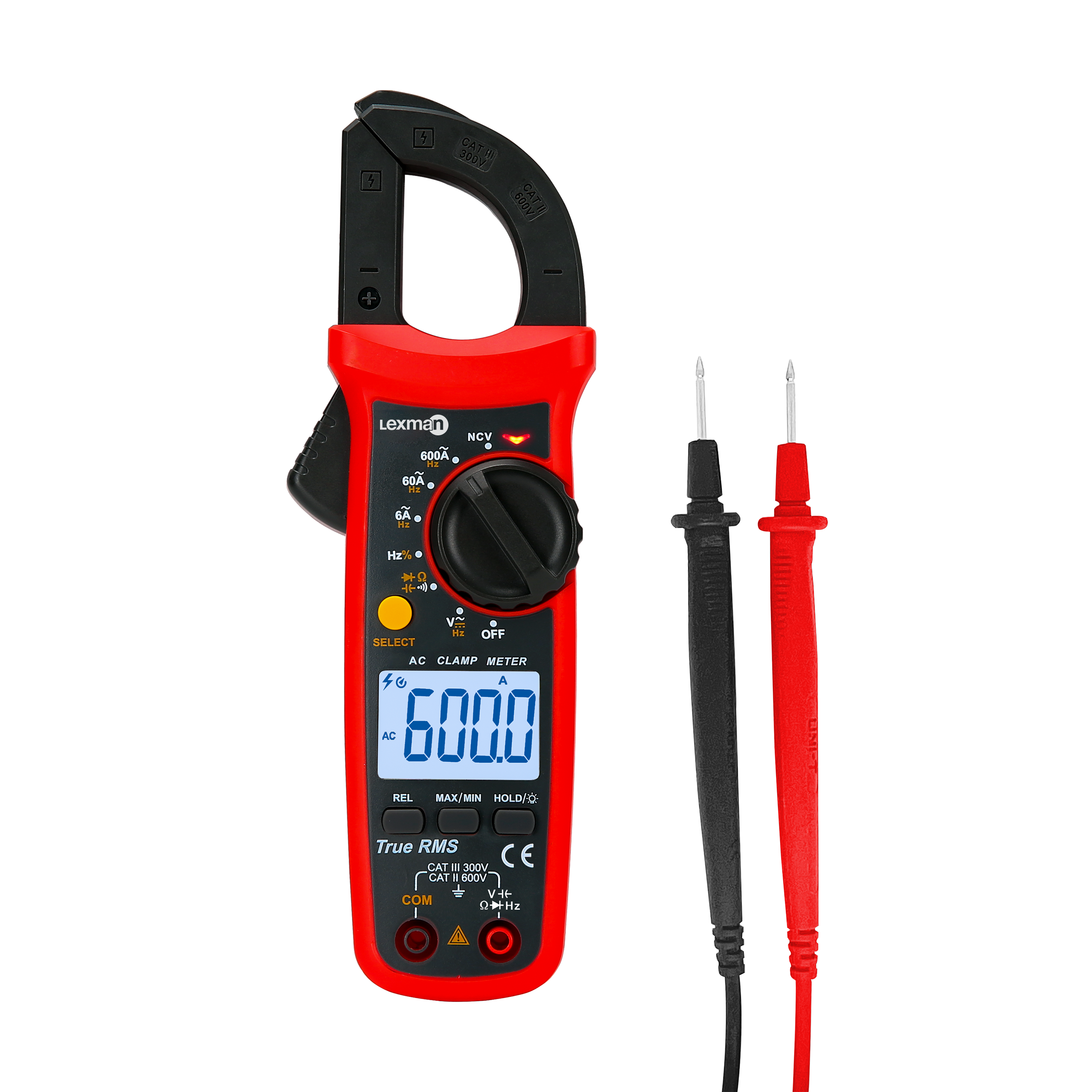 Pinza amperimétrica con multimetro LEXMAN | Leroy Merlin