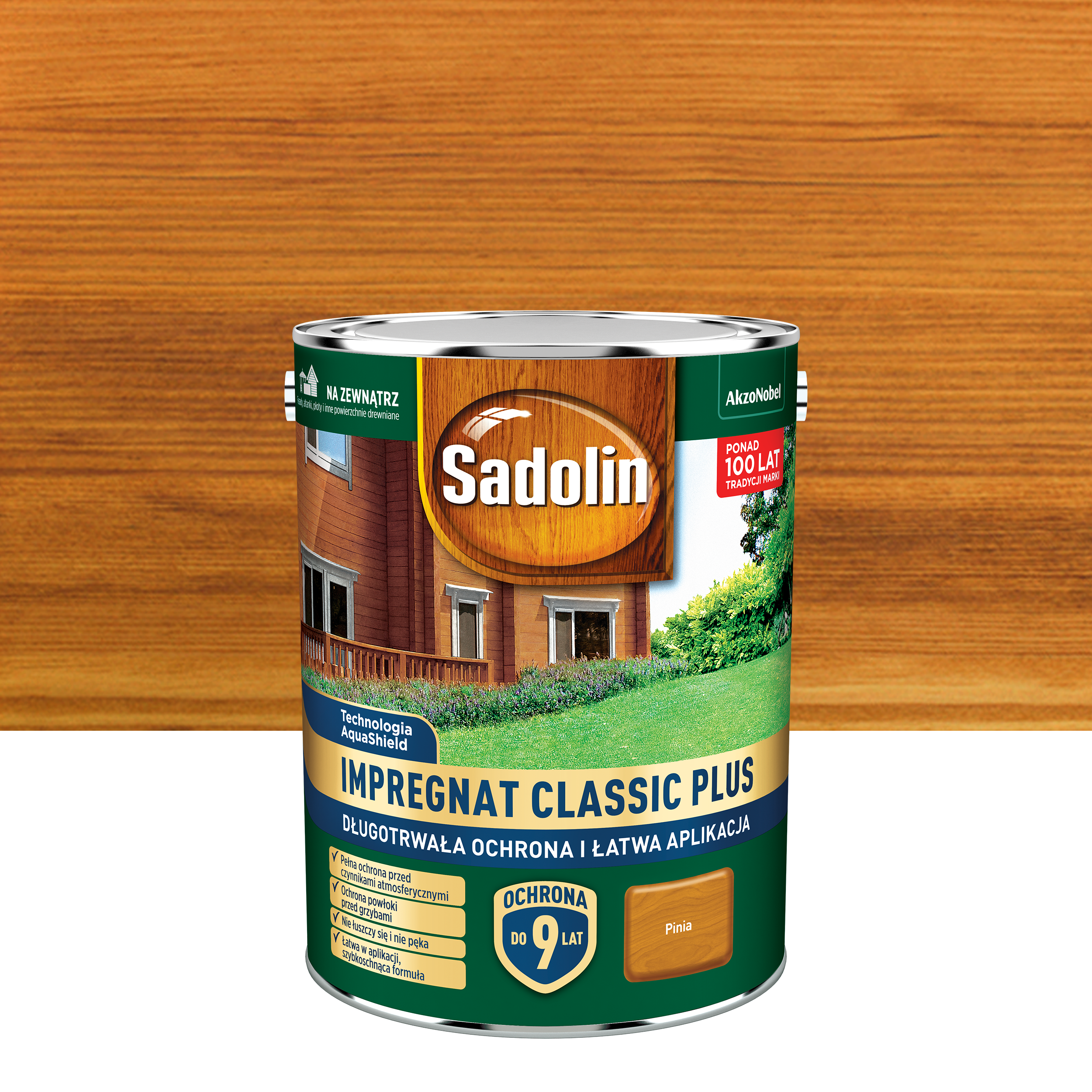 Impregnat do drewna Classic Plus 4.5 l Pinia Sadolin - Leroy Merlin