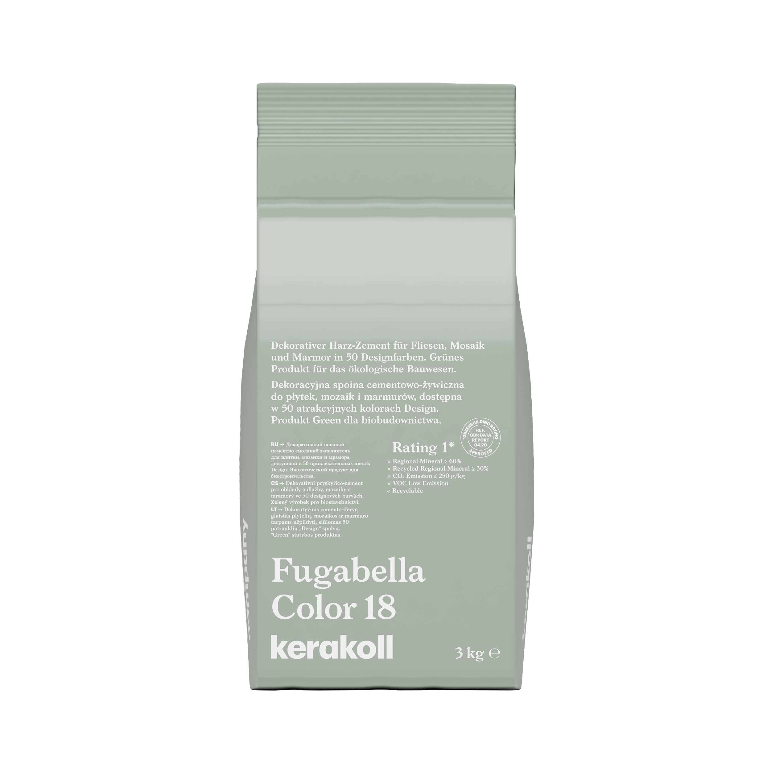 Fuga Fugabella Color 18 3 kg KerakolL - Leroy Merlin