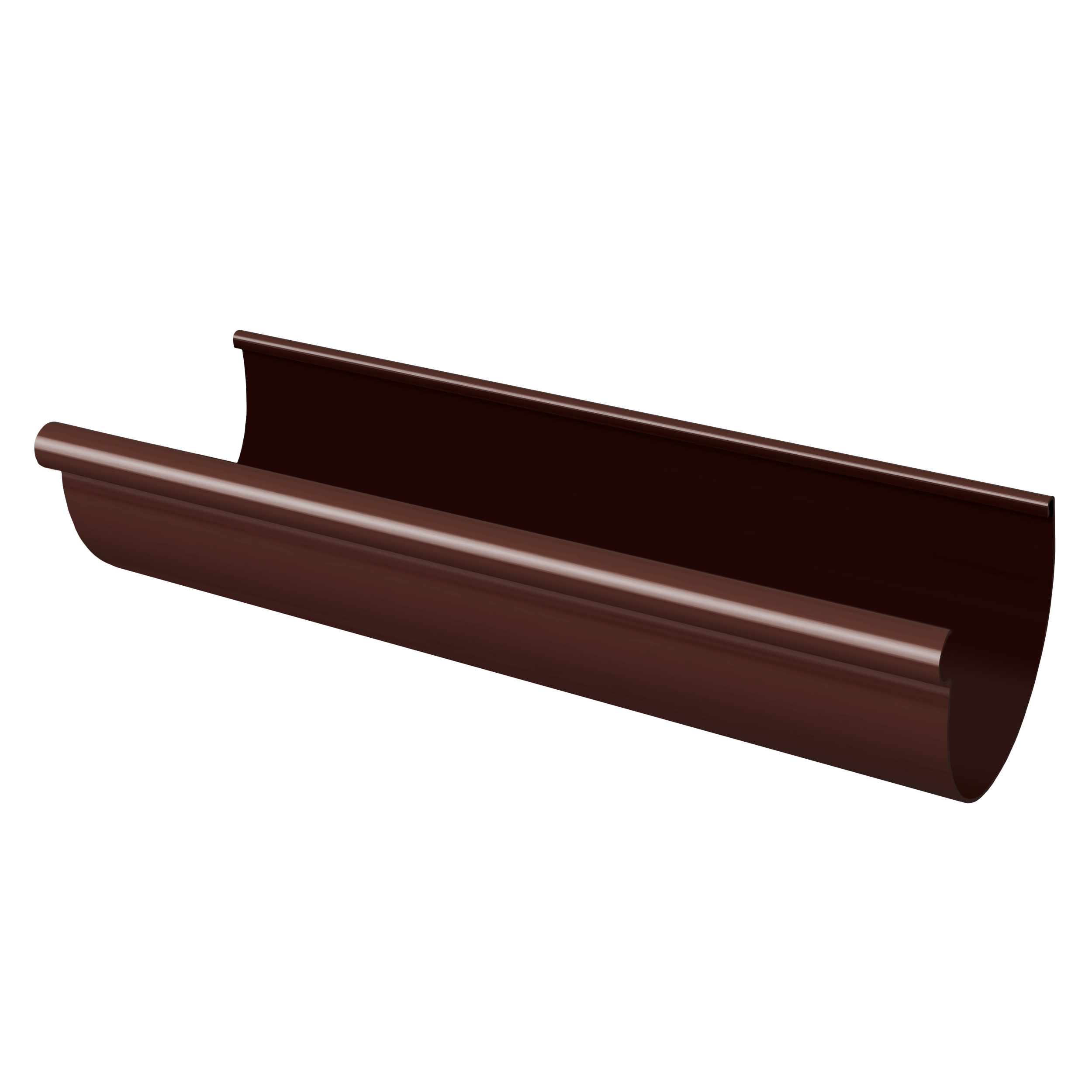 Rynna dachowa 90 mm 3 mb brązowa - Leroy Merlin