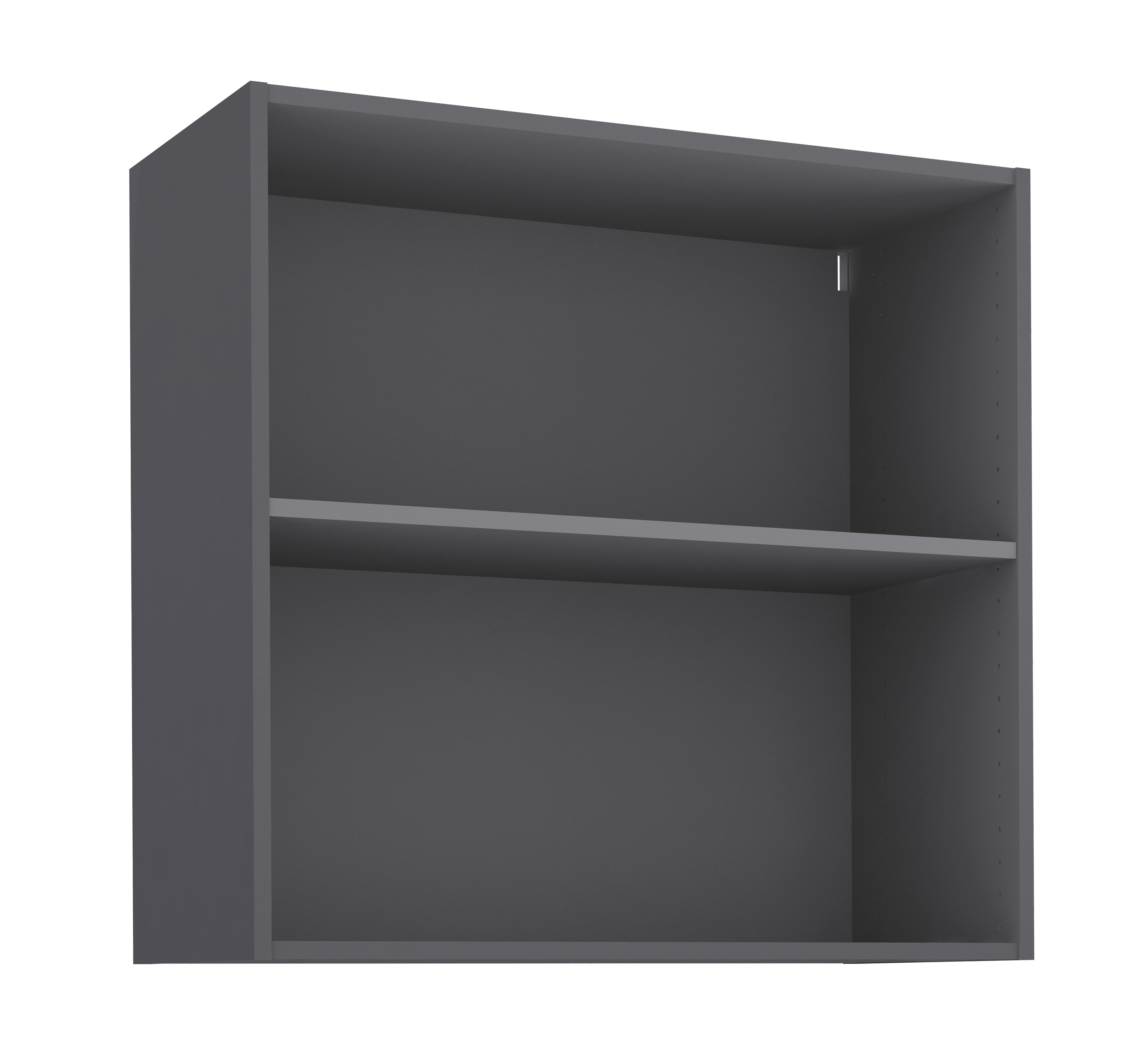 Mueble alto de cocina gris DELINIA ID H76.8 X L80 X P35 cm | Leroy Merlin