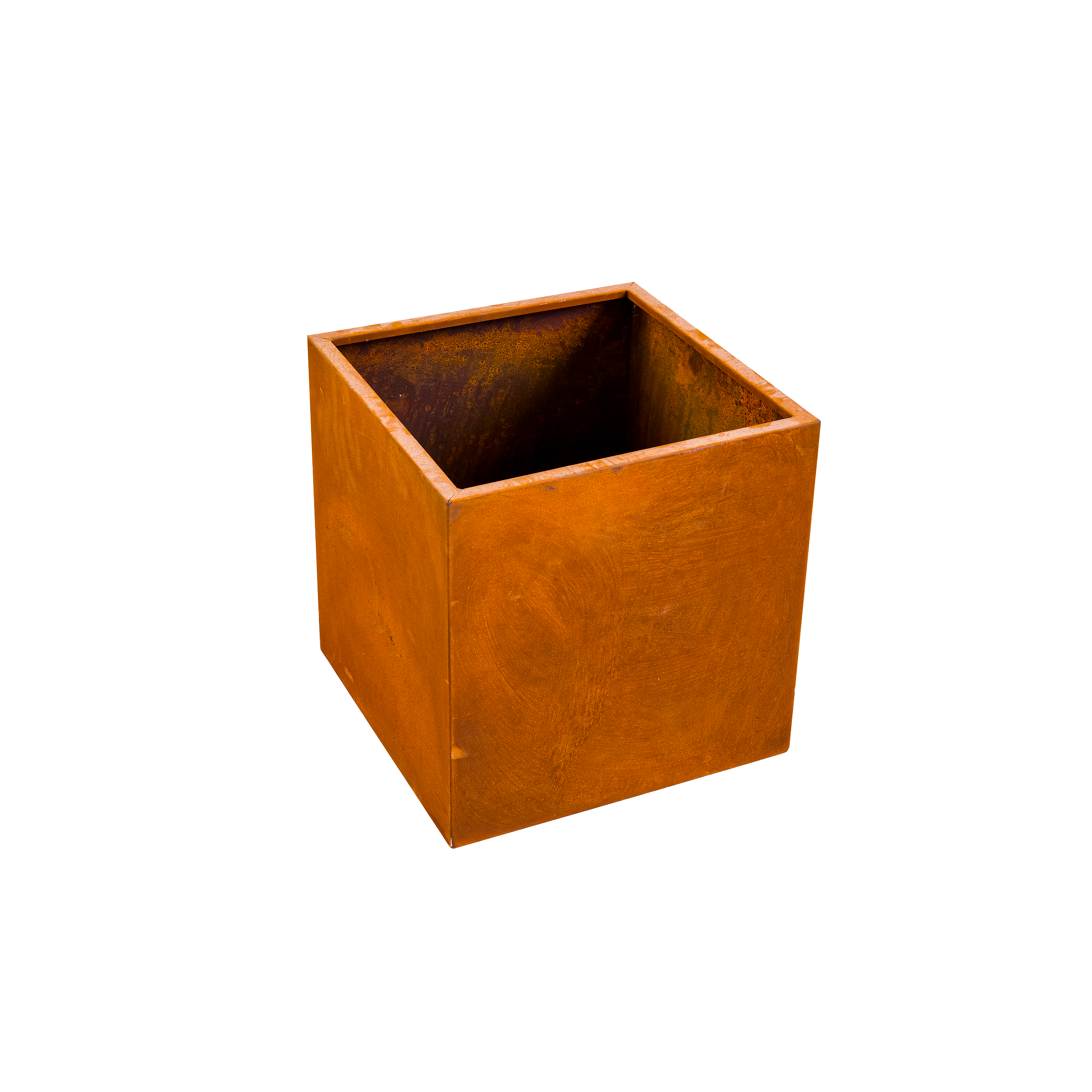 Donica stalowa Corten 39x39x39 cm rdzawa Forest Style - Leroy Merlin