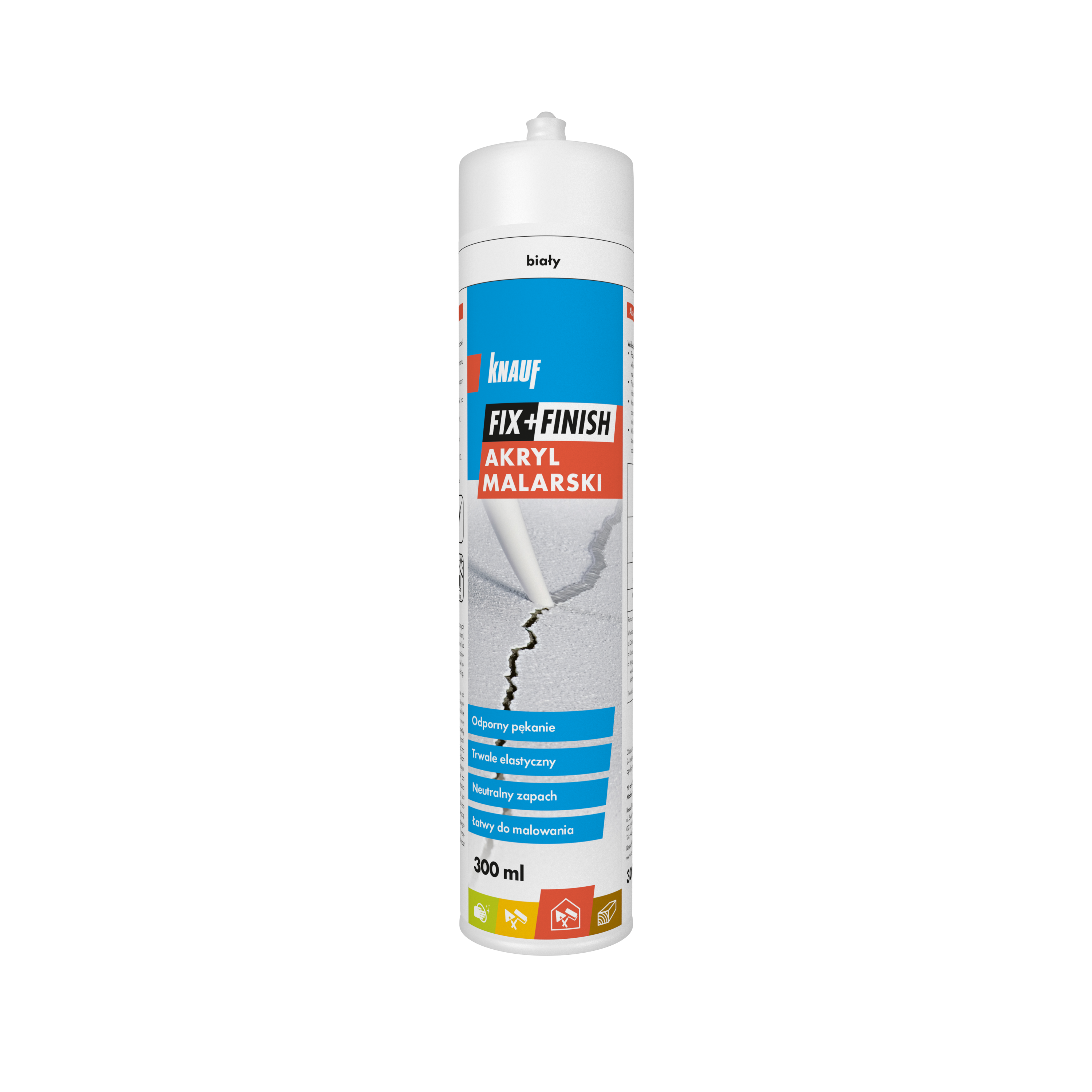 Akryl malarski Knauf F+F 300ml - Leroy Merlin