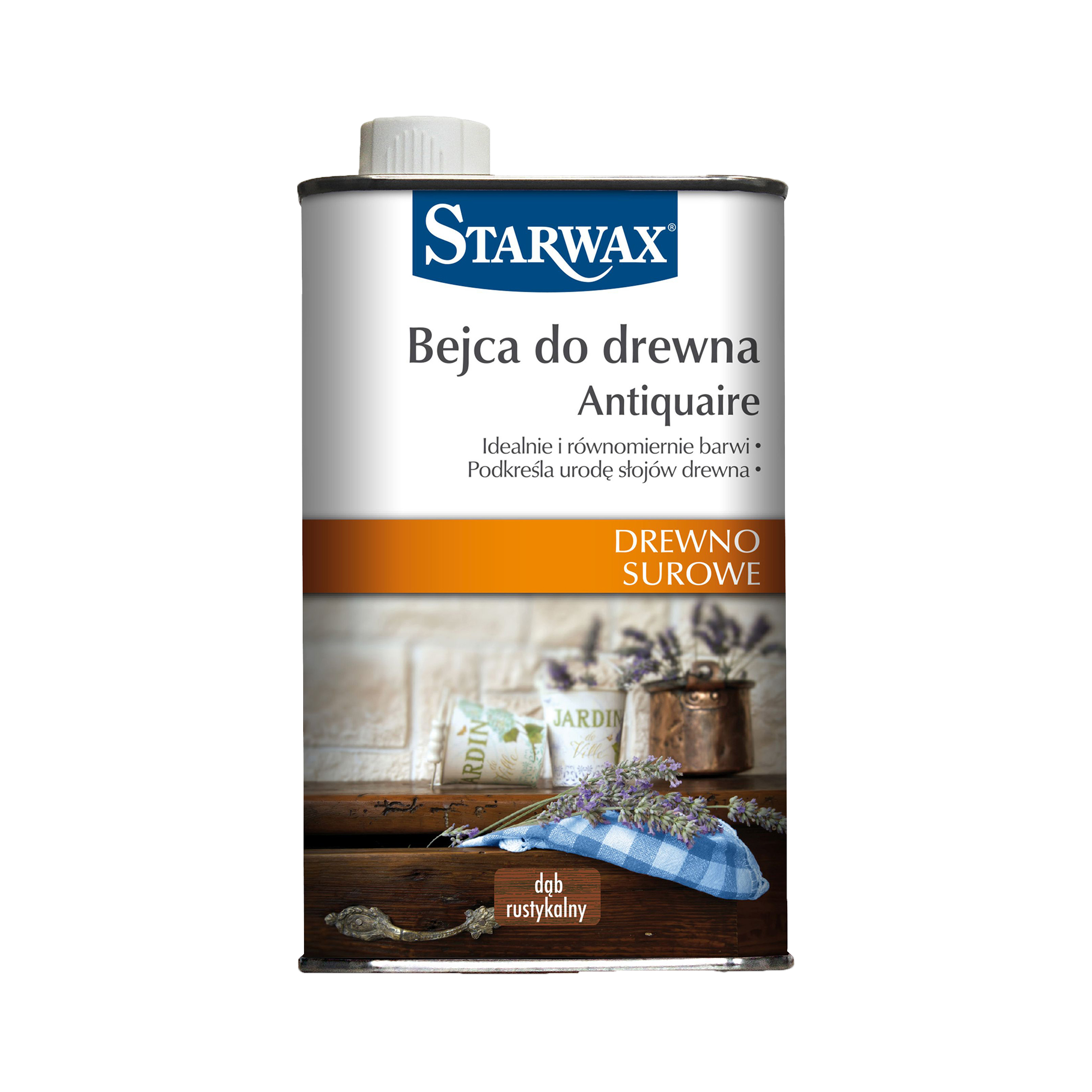 Rozpuszczalnikowa bejca do drewna ANTIQUAIRE 0.5 l Dąb rustykalny ...