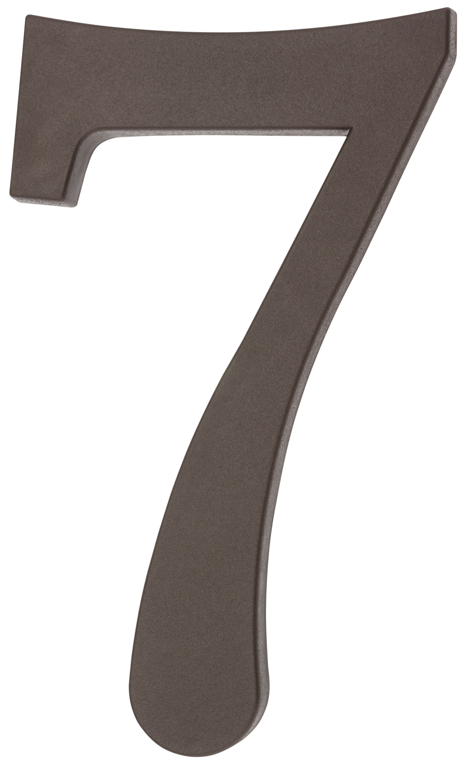 Cyfra 7 wys.18 cm plastikowa brązowa - Leroy Merlin