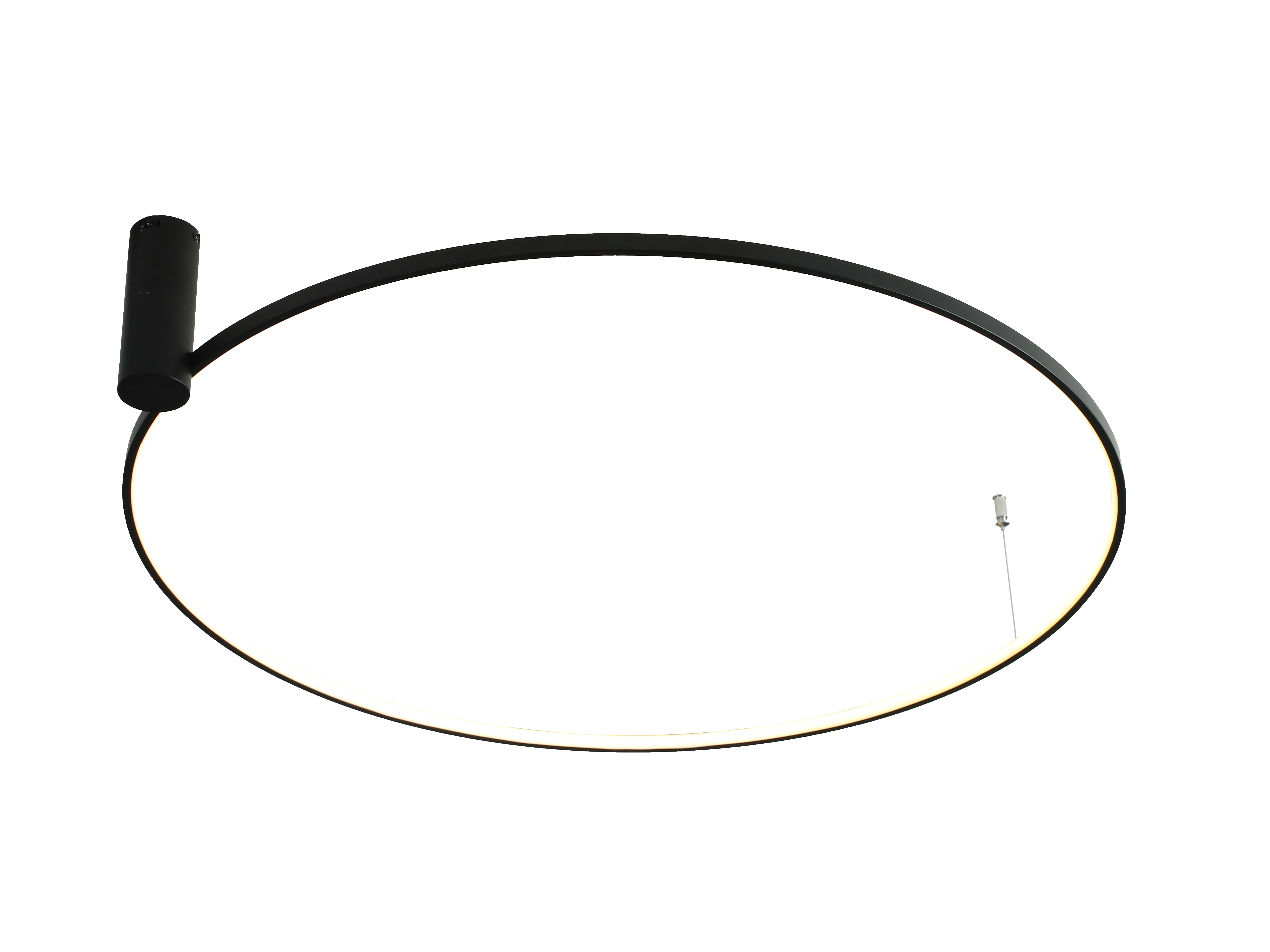 Plafon Ring 90 cm czarny 3000 lm LED Light Prestige - Leroy Merlin