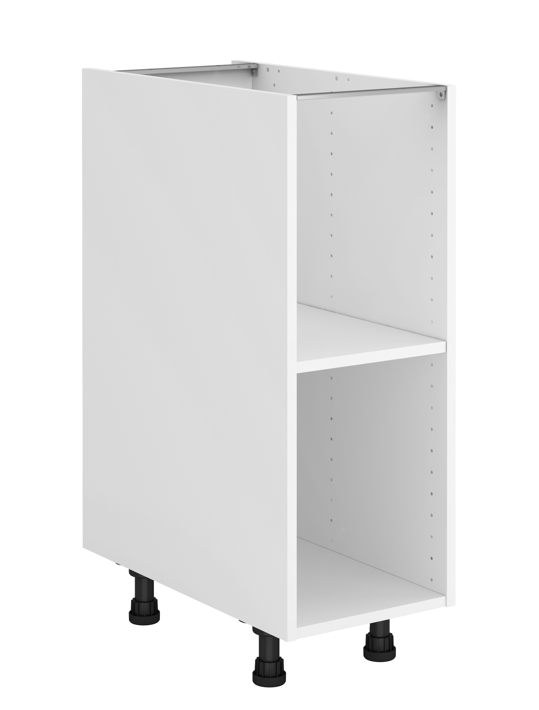 Mueble bajo de cocina blanco DELINIA ID H76.8 X L30 X P58 cm | Leroy Merlin
