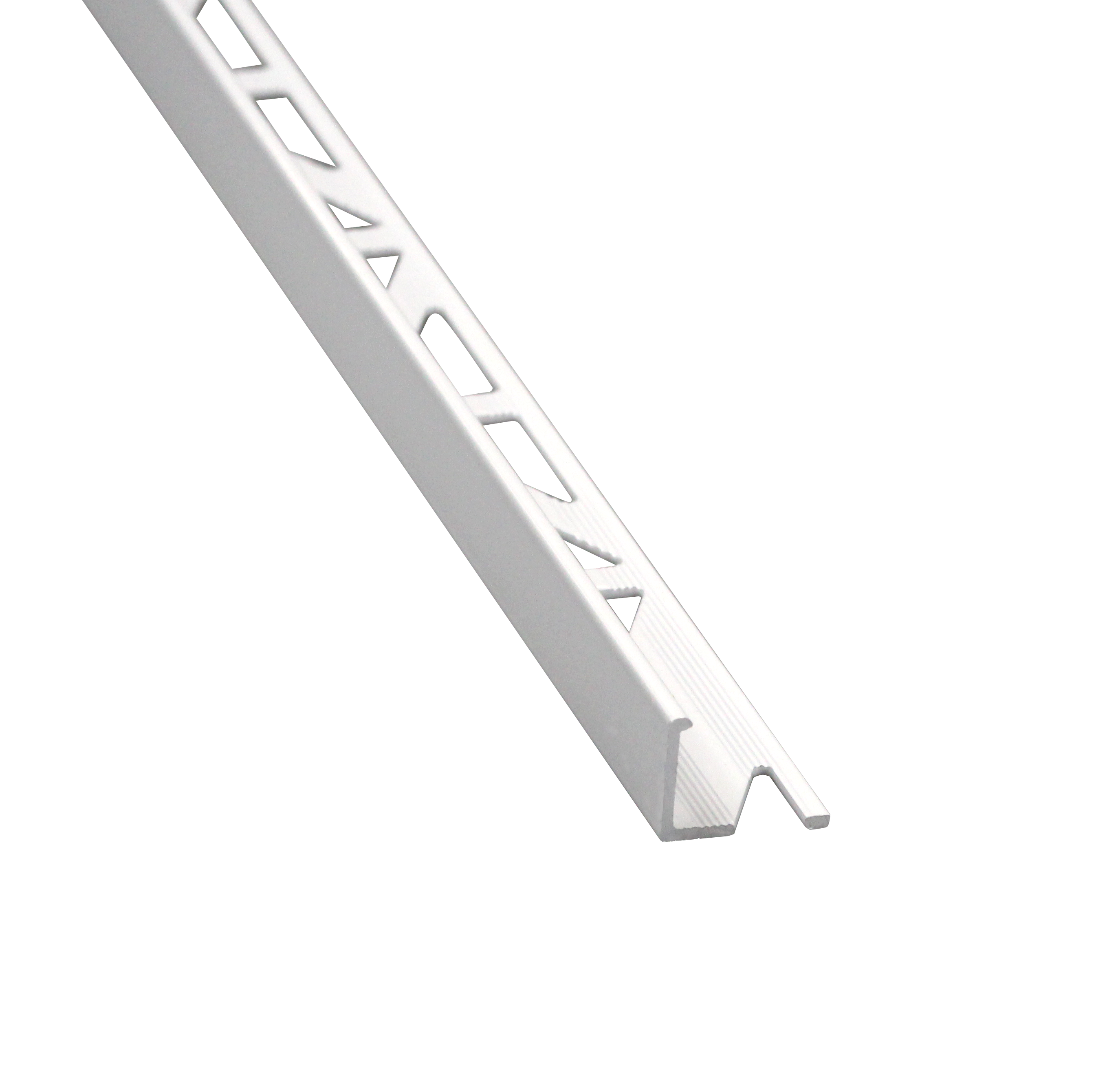 Profil do glazury zewnętrzny aluminium 10 mm / 2.5 m Biały Cezar ...