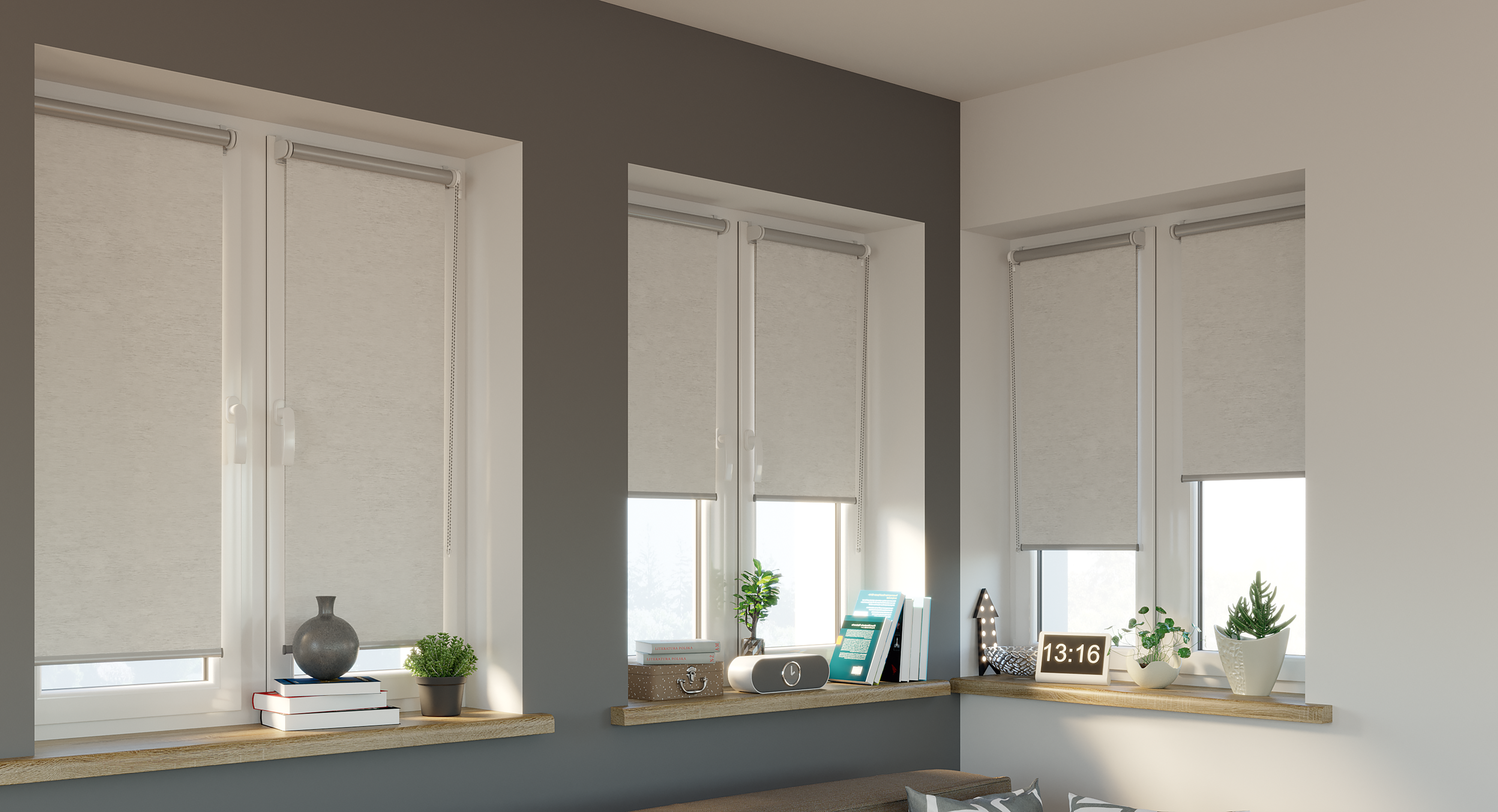 Rolety zaciemniające i półzaciemniające. Co warto wiedzieć? - Leroy Merlin