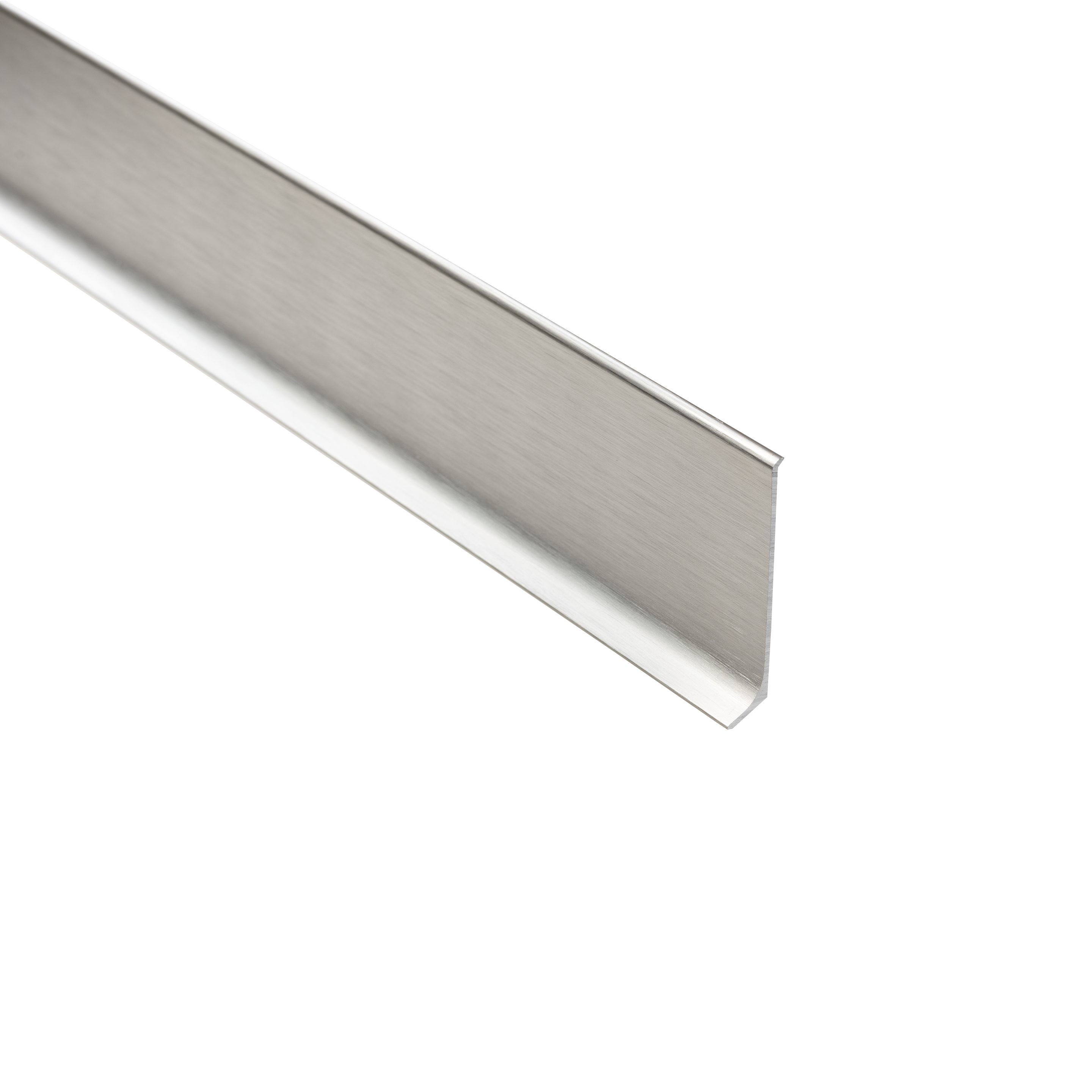 Listwa cokołowa Aluminiowa 59 mm Platyna 2.5 m Cezar - Leroy Merlin