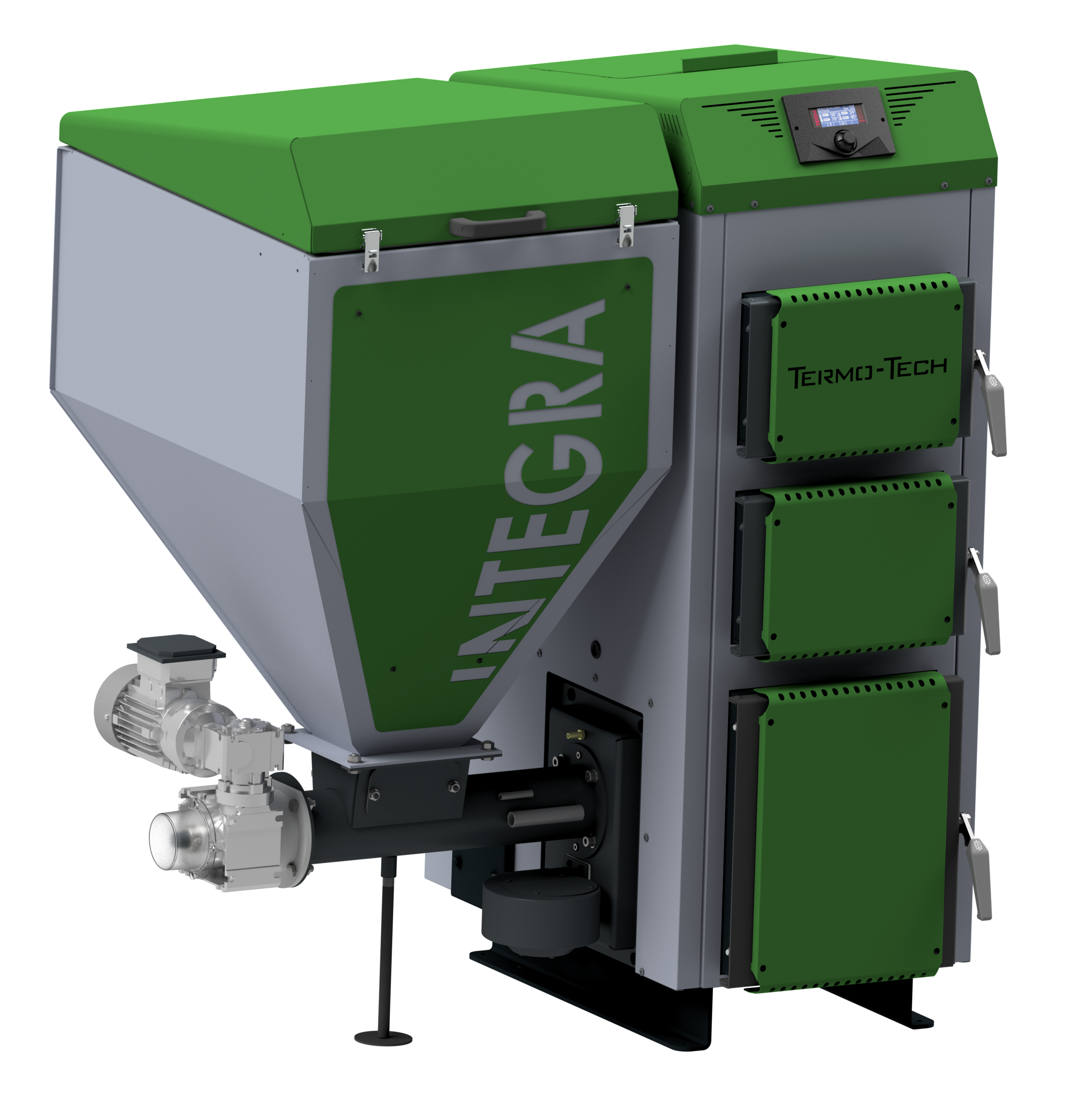 Kocioł kondensacyjny wielopaliwowy INTEGRA 18kW lewa TERMO-TECH - Leroy ...