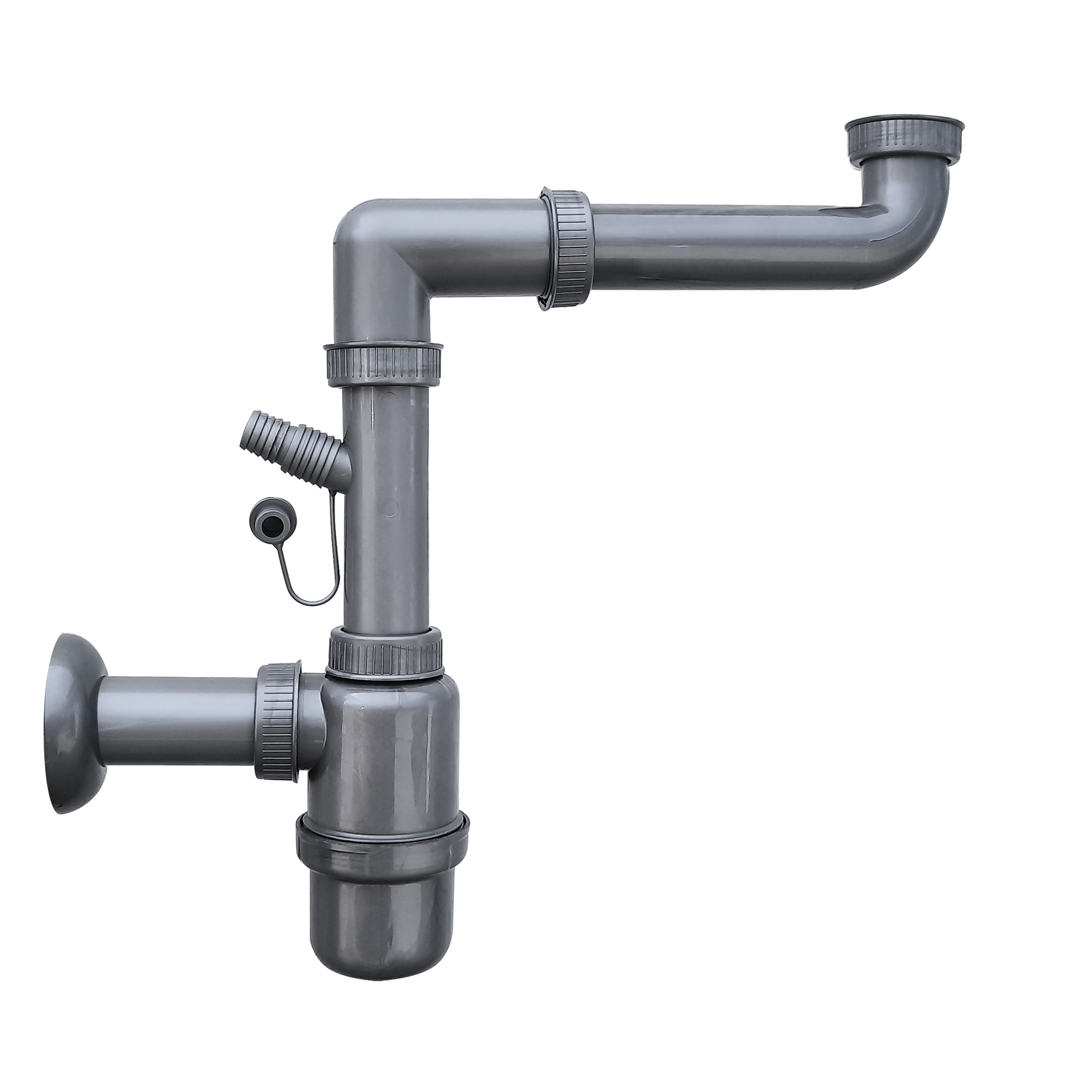 Syfon zlewozmywakowy 1-komorowy butelkowy bez spustu GL0003 GERMANLINE ...