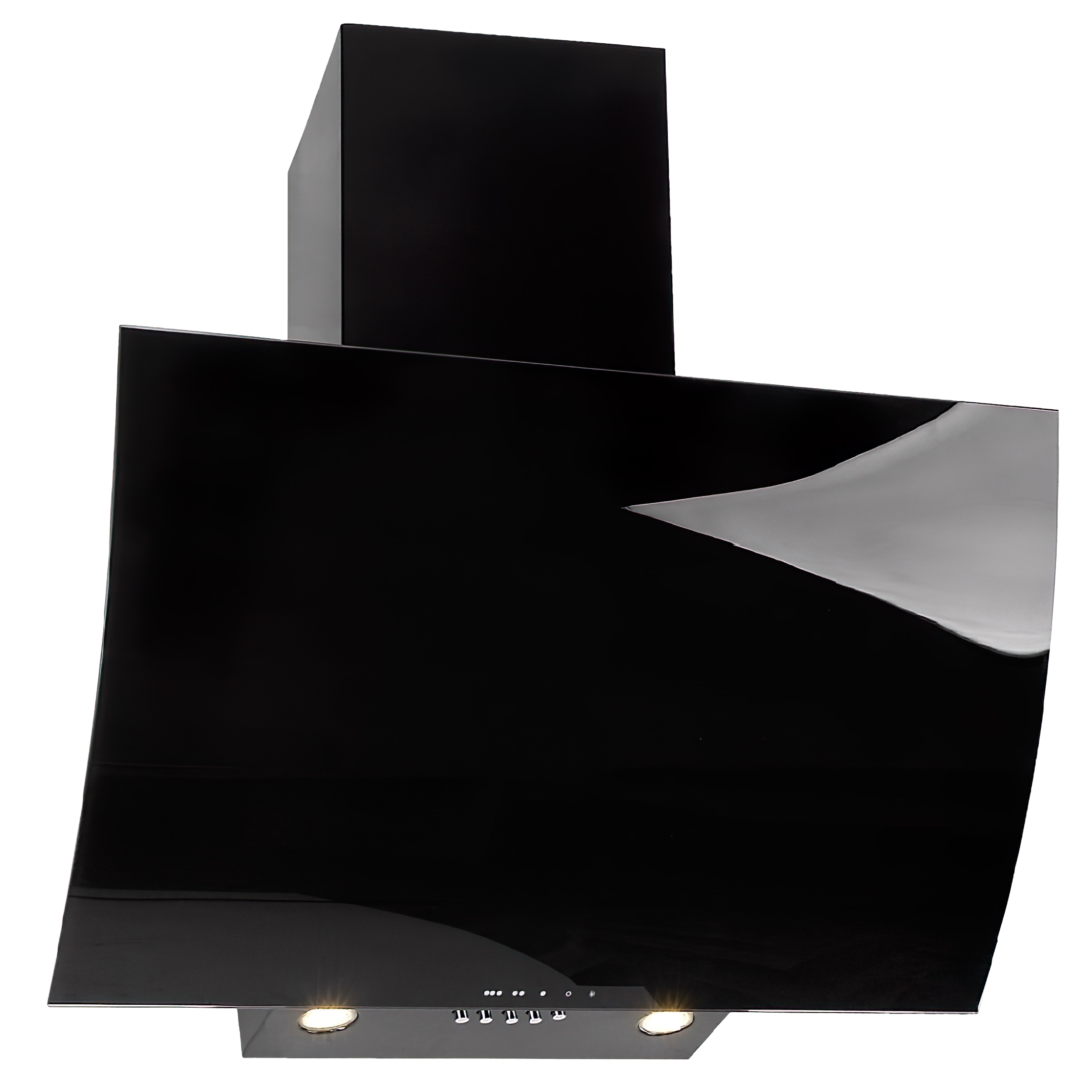 Okap kominowy Clarus 60 T300 czarny 60 cm Akpo - Leroy Merlin