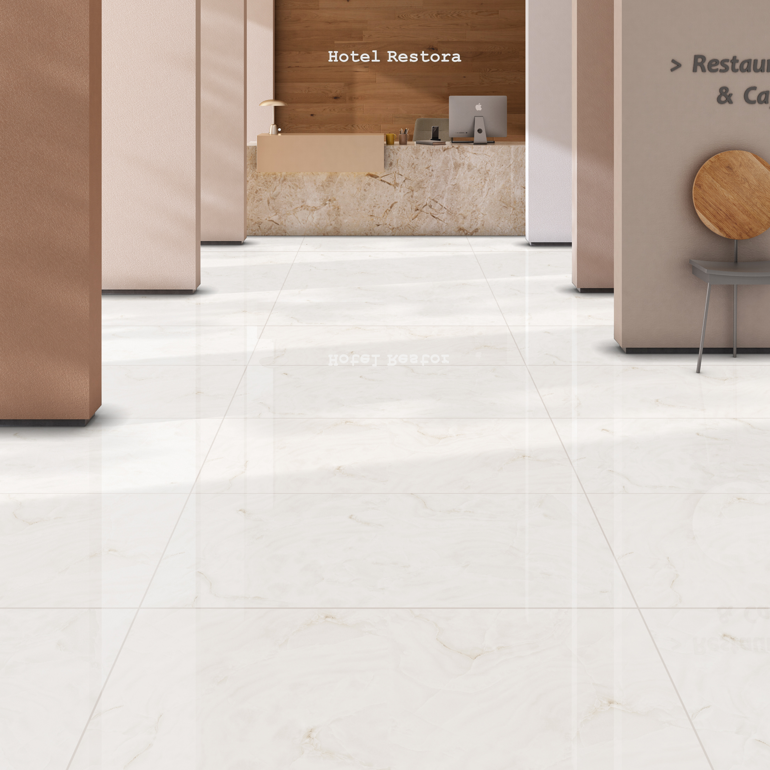 Gres szkliwiony Onyx Ice 60x120 Prime Ceramics - Leroy Merlin