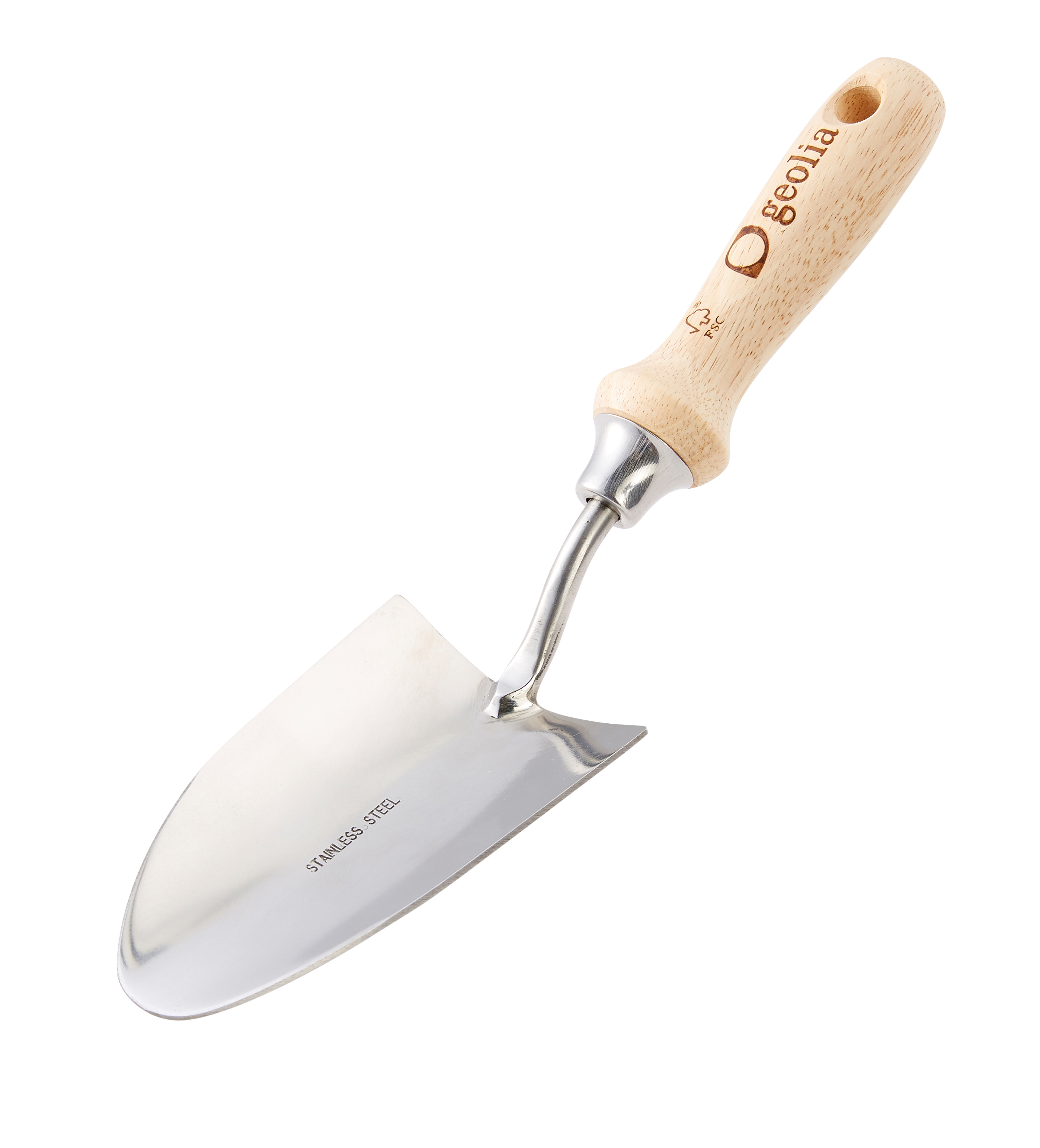 Pala GEOLIA de acero inoxidable | Leroy Merlin