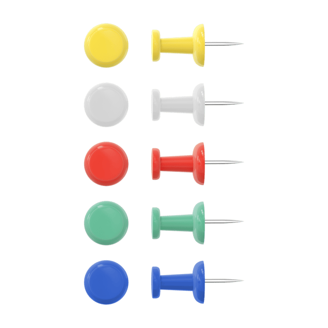 Chinchetas: Fijación Fácil y Segura para tus Objetos