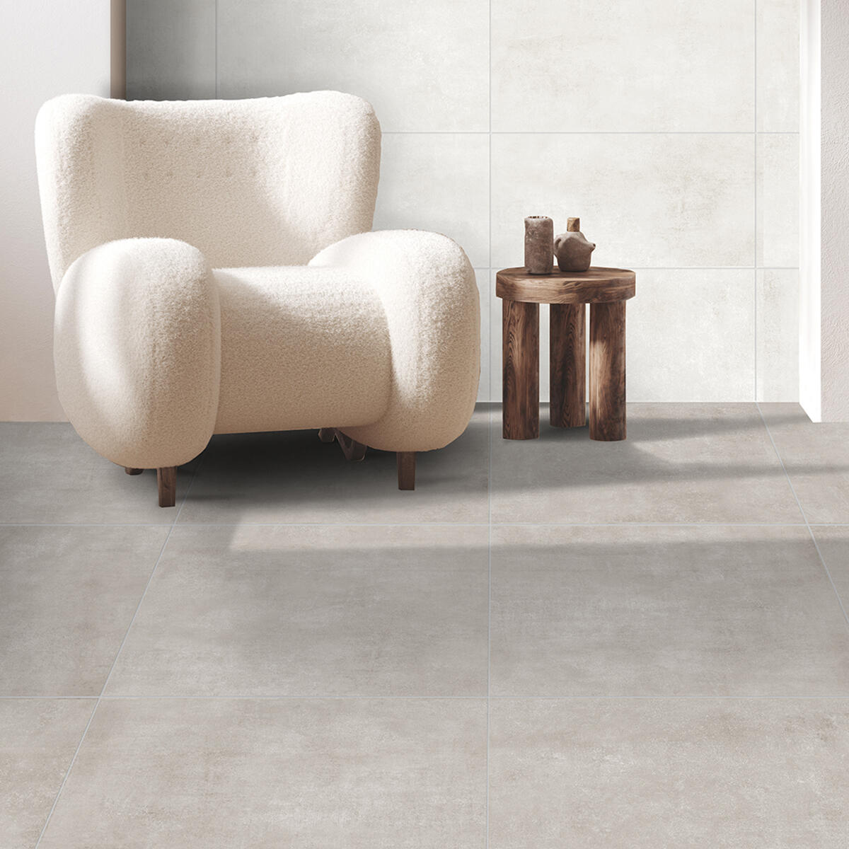 Piastrella da pavimento e rivestimento interno 60.4 x 60.4 cm Sp. 7.4 mm Switch in gres ...