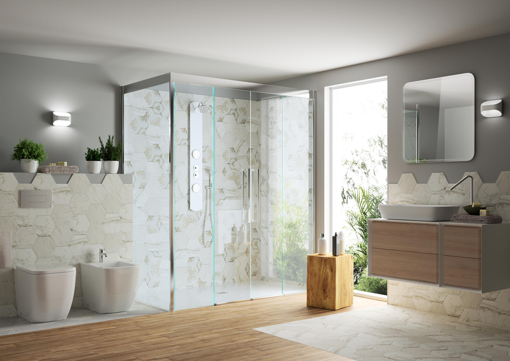 Come scegliere un box doccia, una porta doccia o un walk in | Leroy Merlin