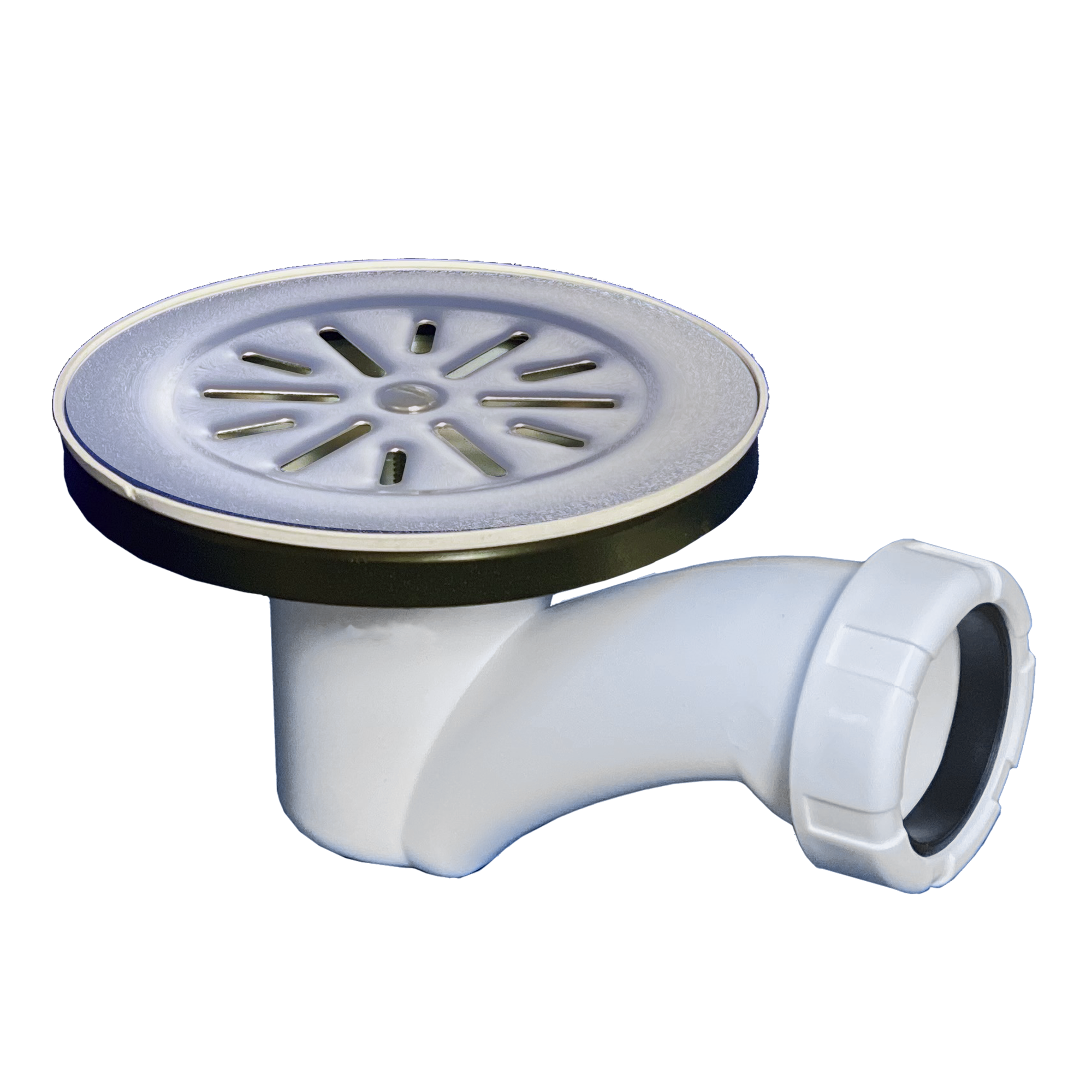 Válvula de ducha 115 mm con sifón horizontal. | Leroy Merlin