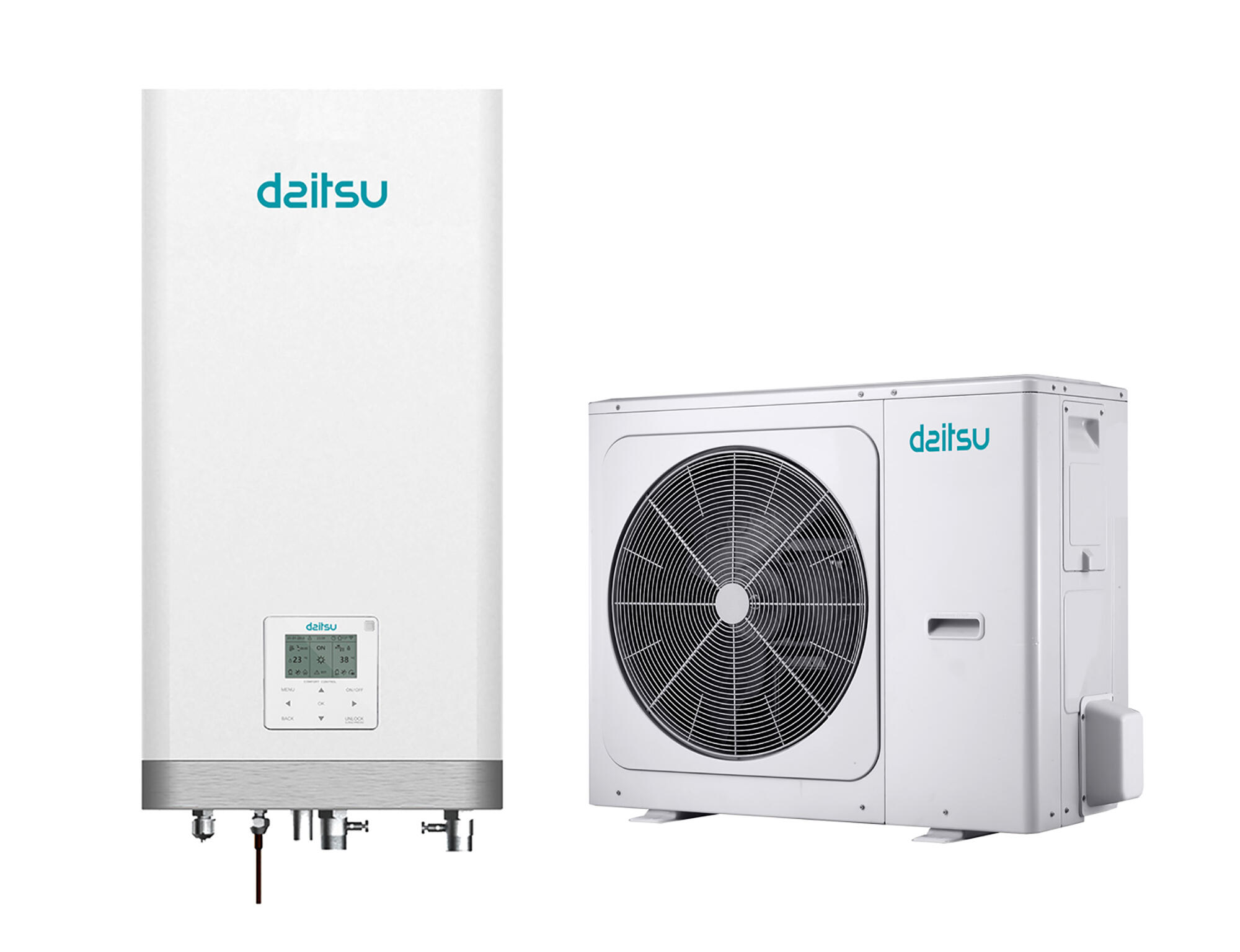 Aerotermia DAITSU SplitSpaceII 120T (AI160+AO120)con ACS *(Requiere ...